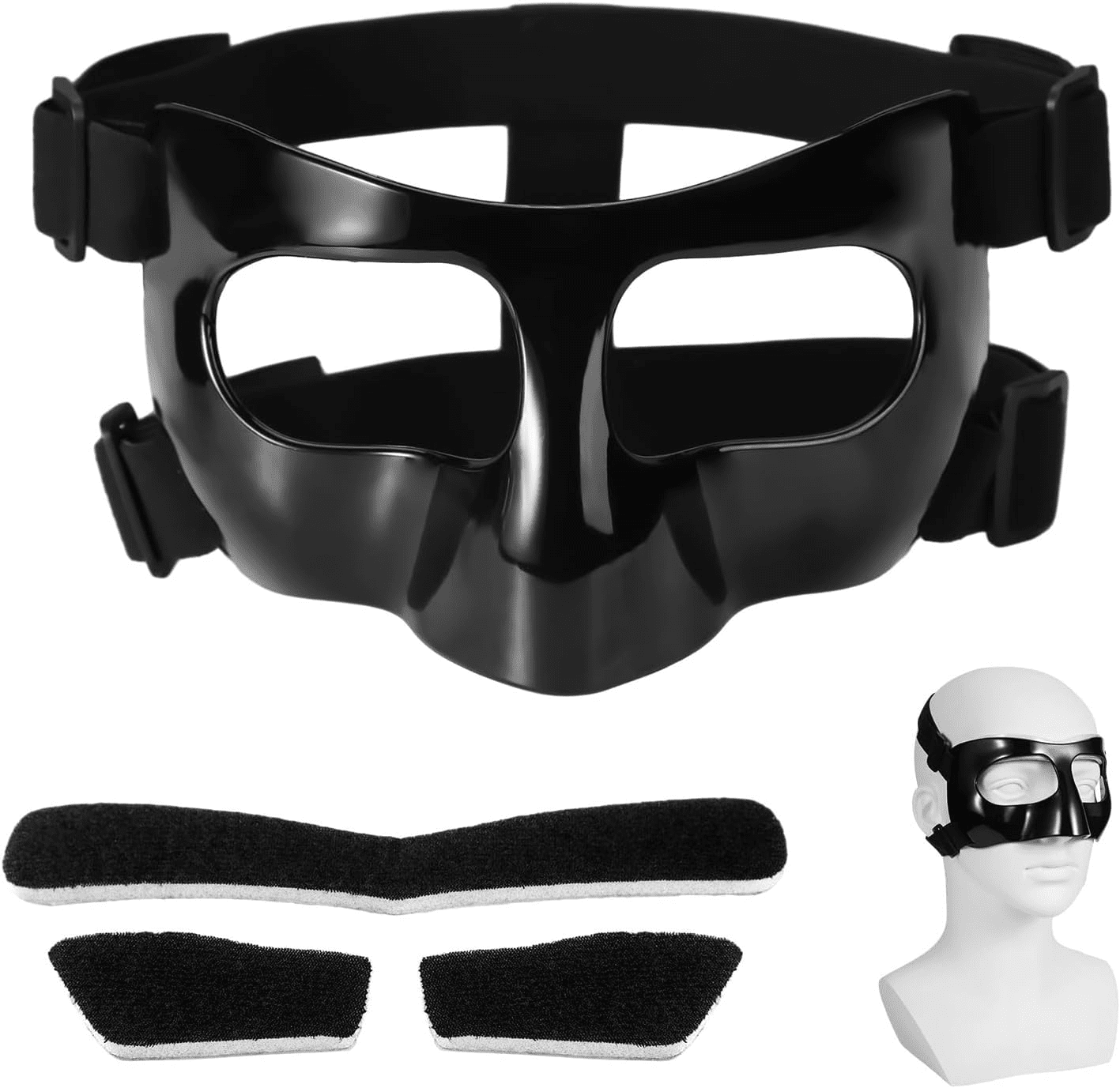 Sports Face Guard, Nose Guard for Broken Nose, Basketball Football ...