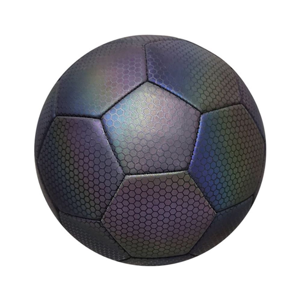 Sports Goods Glow in The Dark Soccer Ball, Reflective Soccer Ball ...