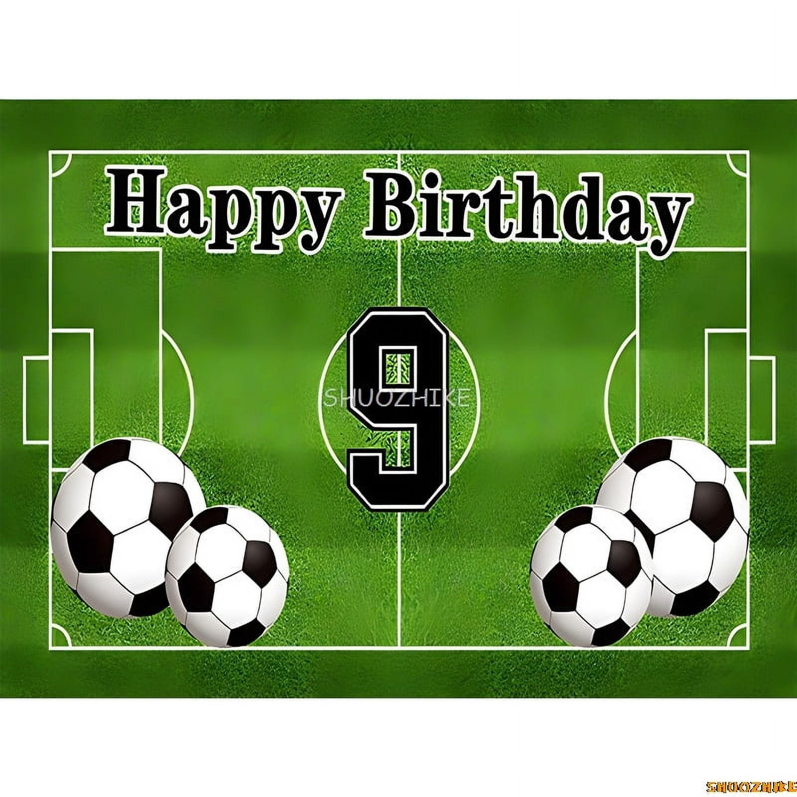 Sports Happy Birthday Party Photography Backdrop Props Child Boy ...
