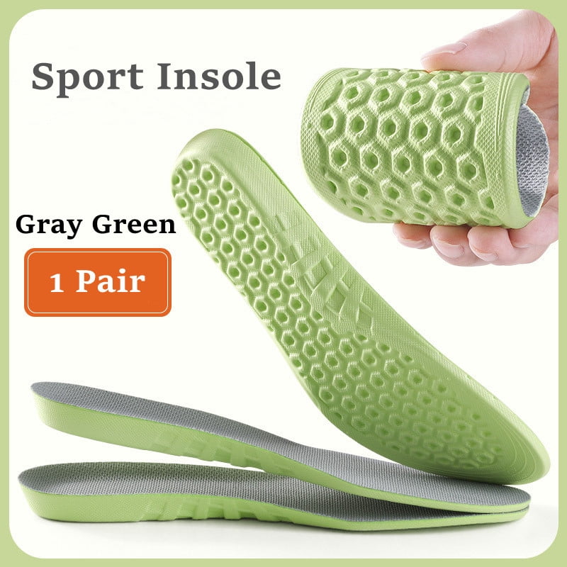 Sports Insoles for Feet Soft High Elasticity Insole for Shoes Deodorant ...