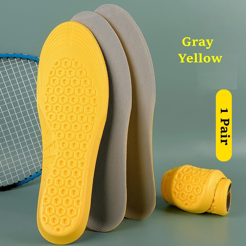 Sports Insoles for Feet Soft High Elasticity Insole for Shoes Deodorant ...