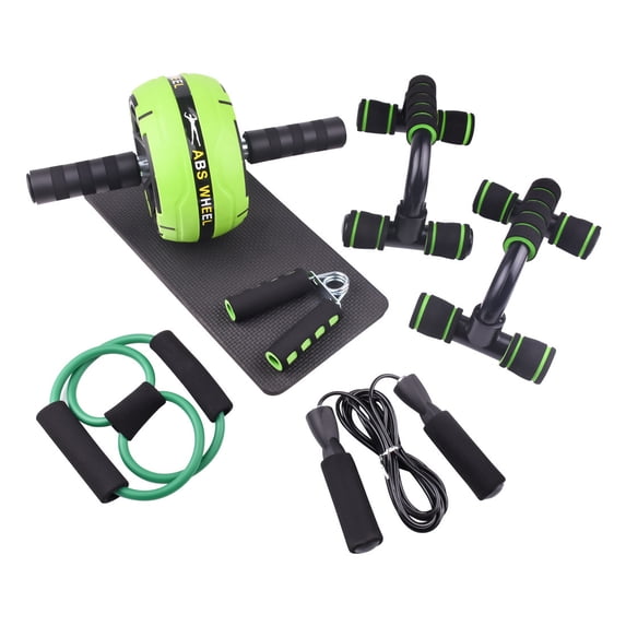 Sports Jump Rope and Abdominal Wheel Combo Set, Home Use Abdominal ...