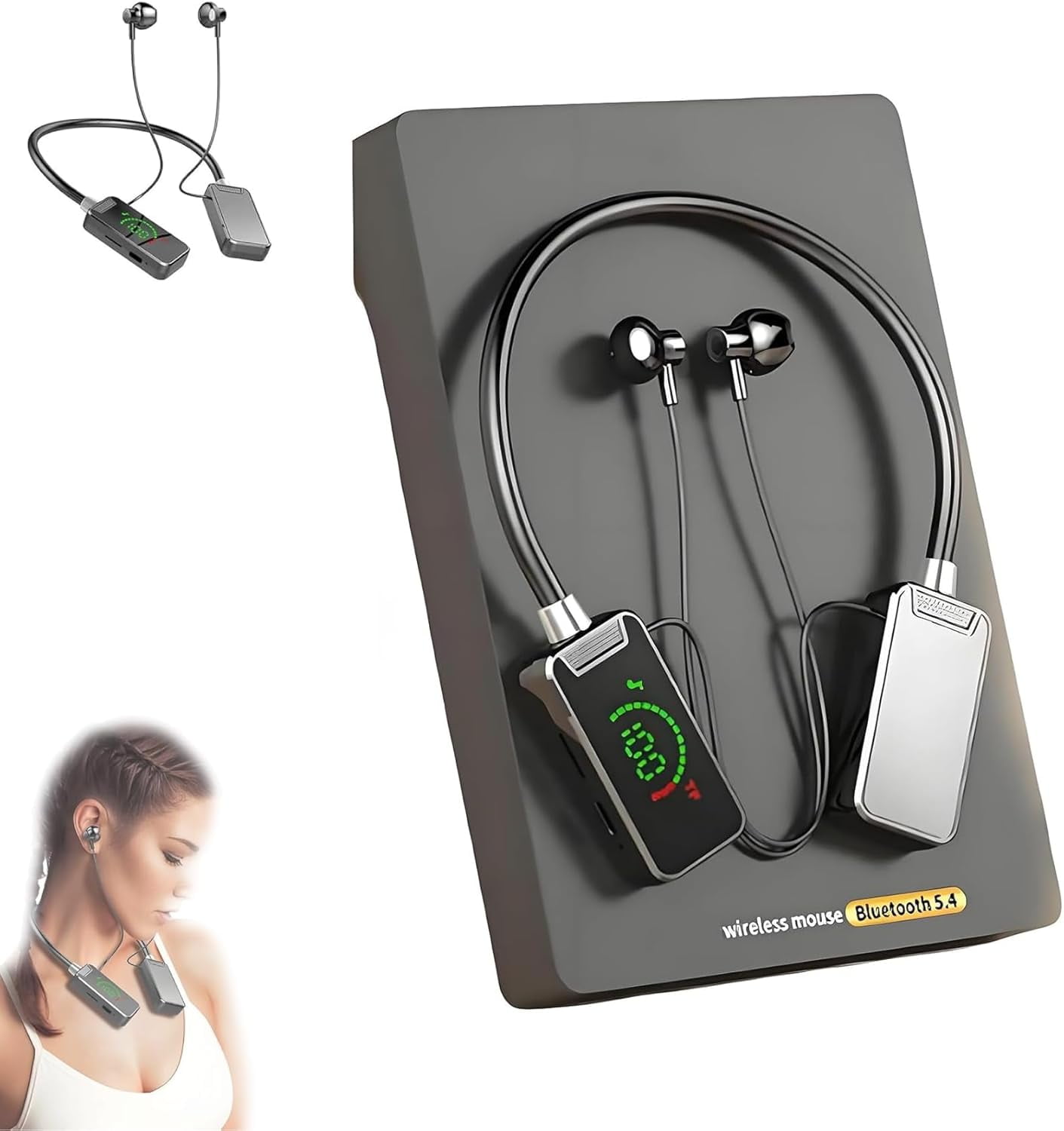 Sports Karaoke Bluetooth Earphones, Wireless Sound Card Sports Karaoke ...
