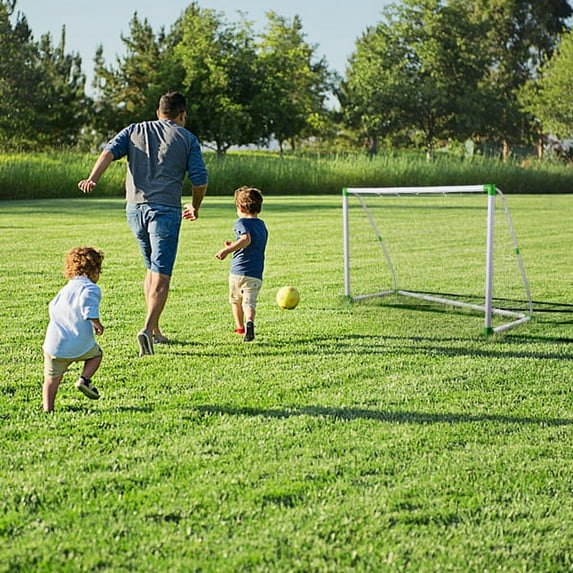 Sports Kids Mini Soccer Goal Set - Backyard/Indoor Mini Net- Portable ...