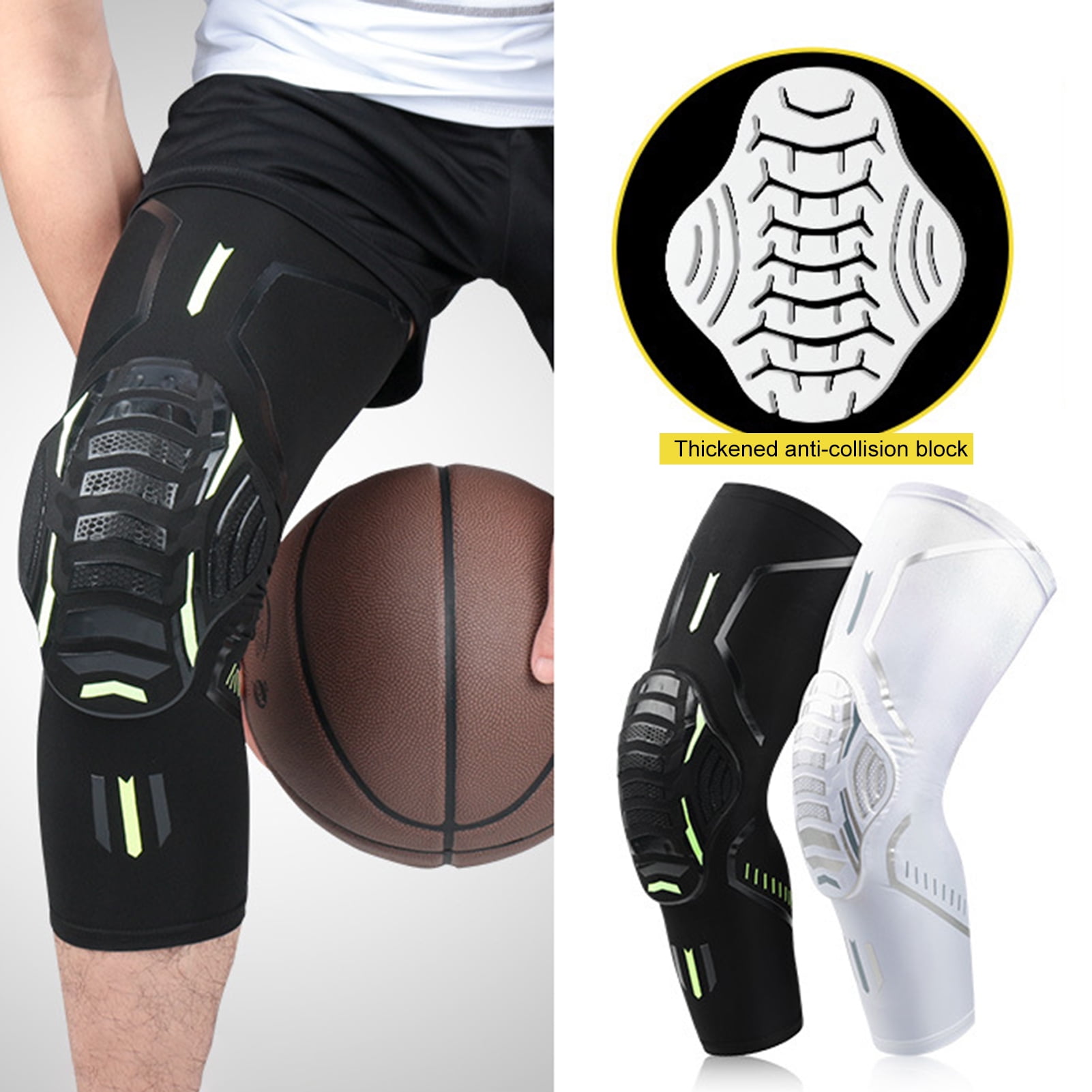Sports Knee Pad Breathable Knee Compression Sleeve Pressurization ...