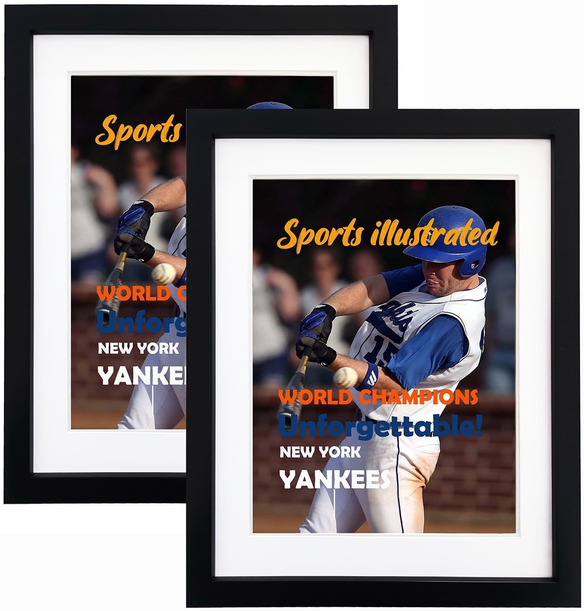 Sports Magazine Frame, 2 Pack,Displays Magazines Measuring 8.5 x 11.25 ...