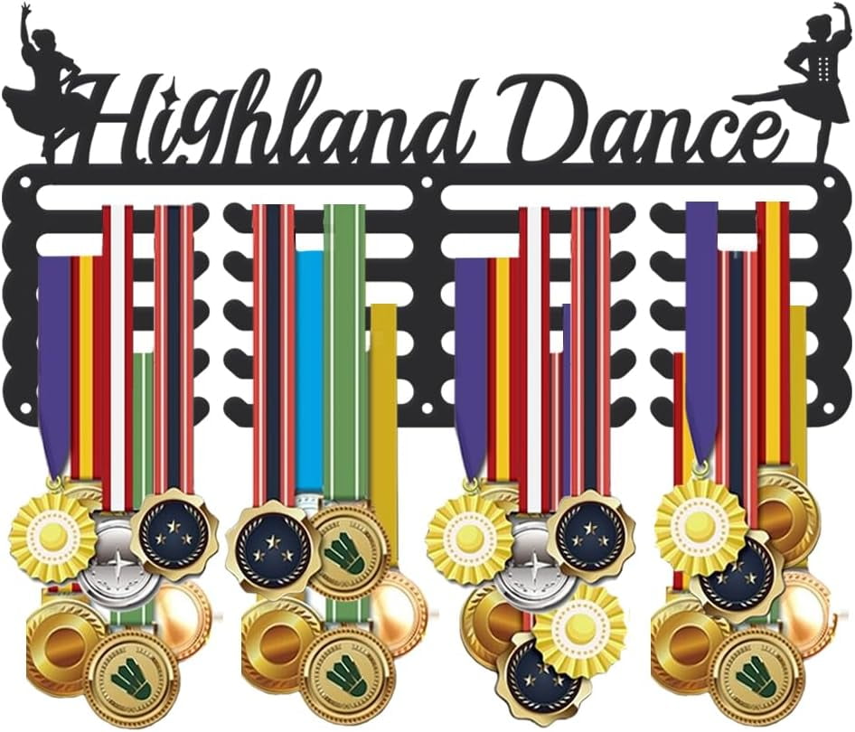 Sports Medal Hanger Display Award Metal Holder with Hooks Rack Medal ...