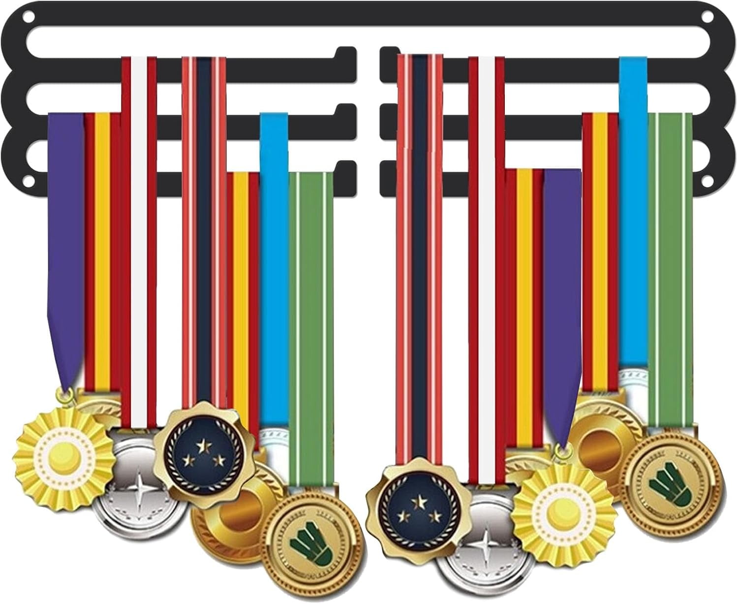 Sports Medal Hanger Display Upgrade Non-Slip Medal Holder Running ...