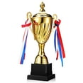 Sports Meeting Gold Decor Soccer Award Trophies League Fake Trophy ...