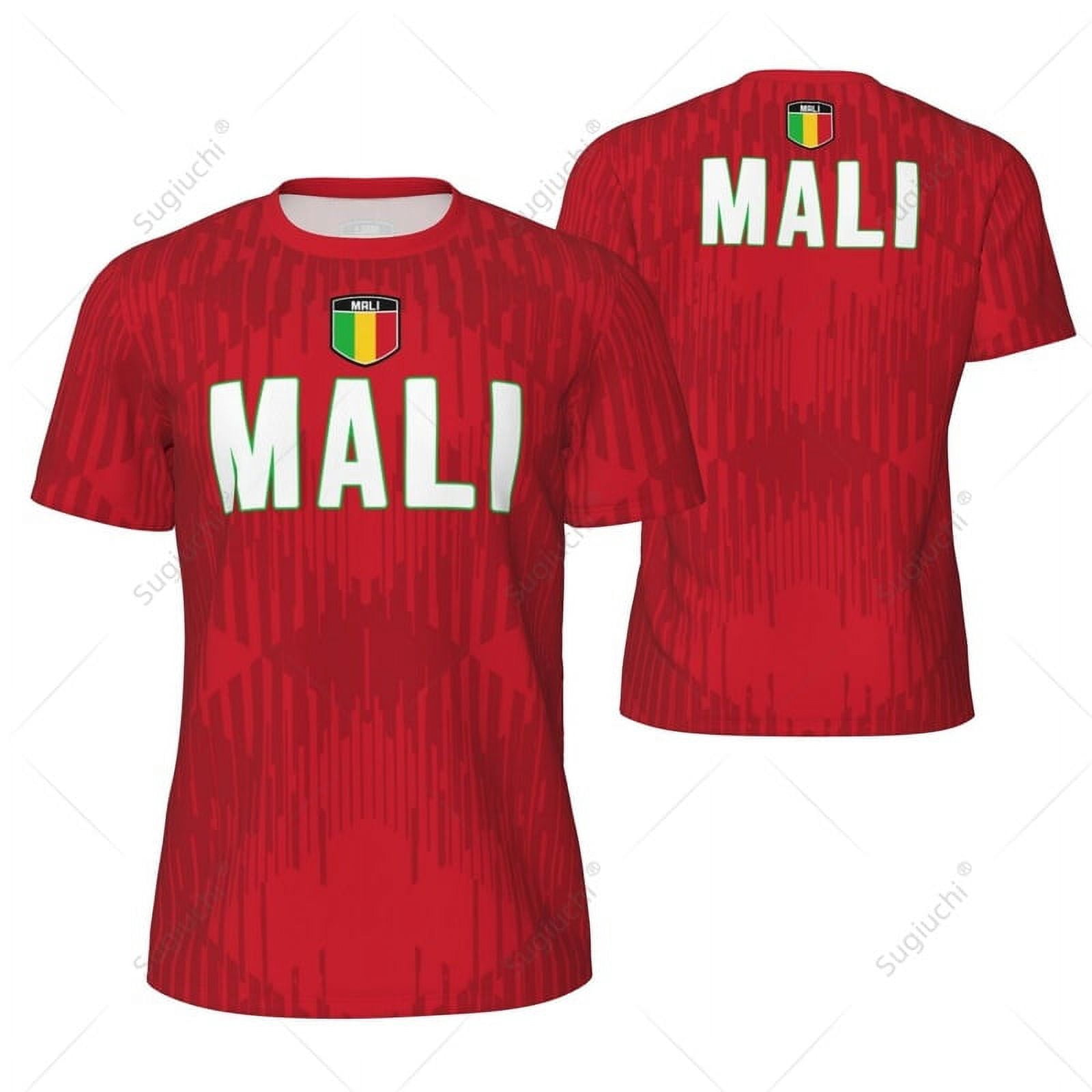 Sports Mesh T-shirt Mali Flag For Running Bike Soccer Tennis Football ...