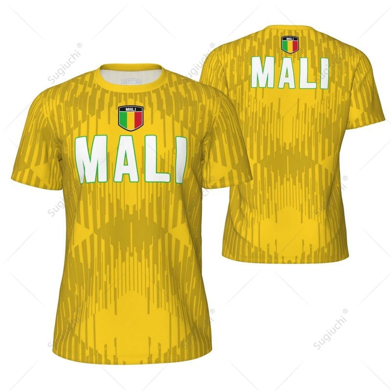Sports Mesh T-shirt Mali Flag For Running Bike Soccer Tennis Football ...