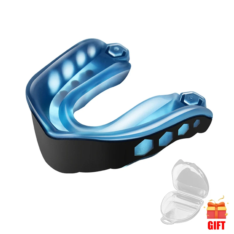Sports Mouth Guard Tooth Protector Brace EVA Teeth Cap Boxing ...