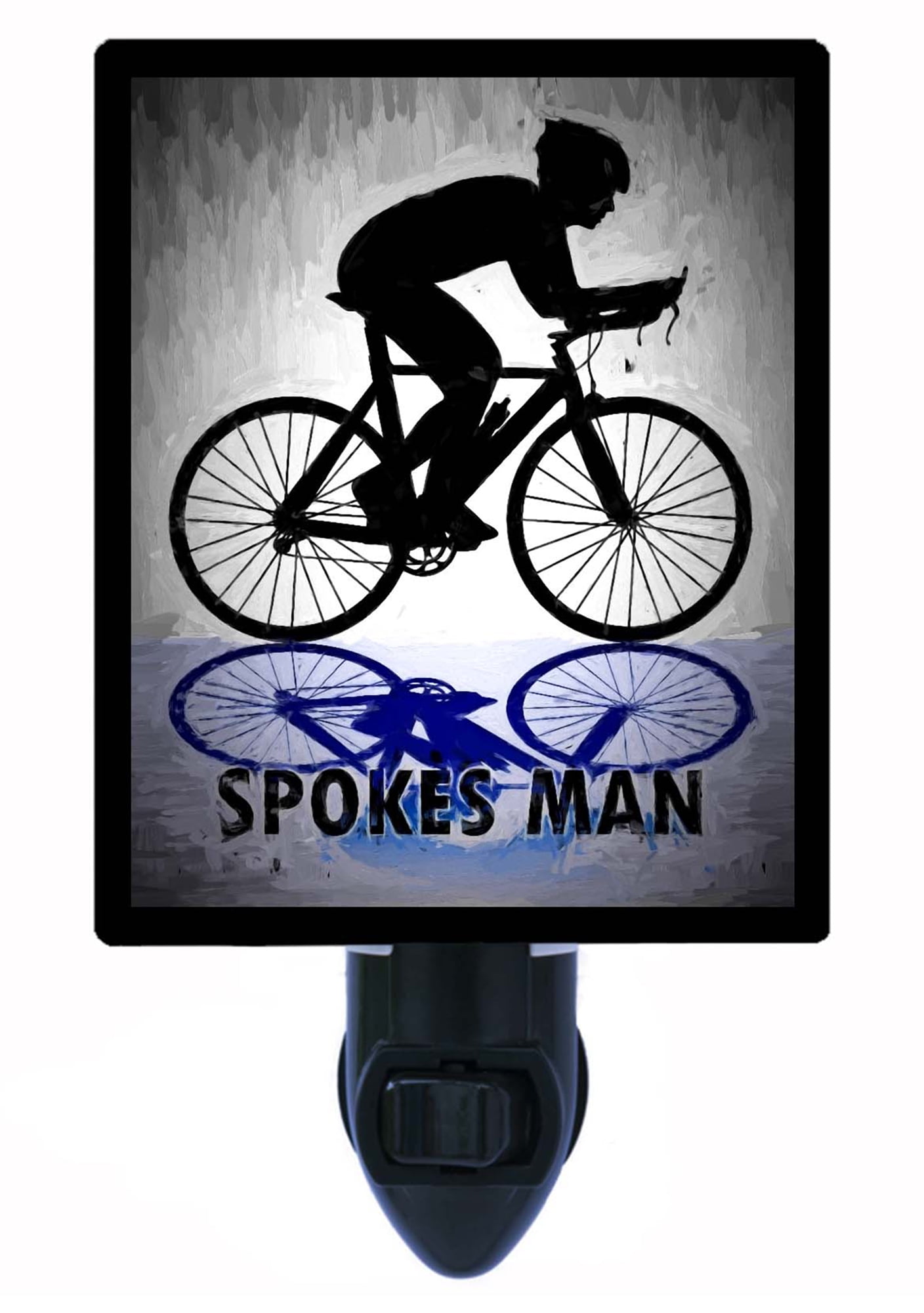 Night Light - Spokes Man. | Sports Theme, Includes Free Switchable ...
