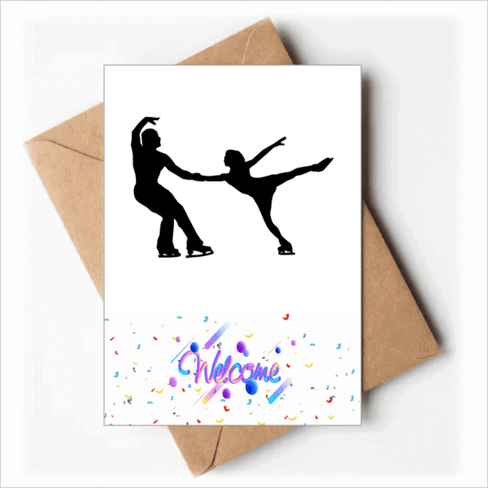 Sports Physical Education Player Skating Welcome Back Greeting Cards ...