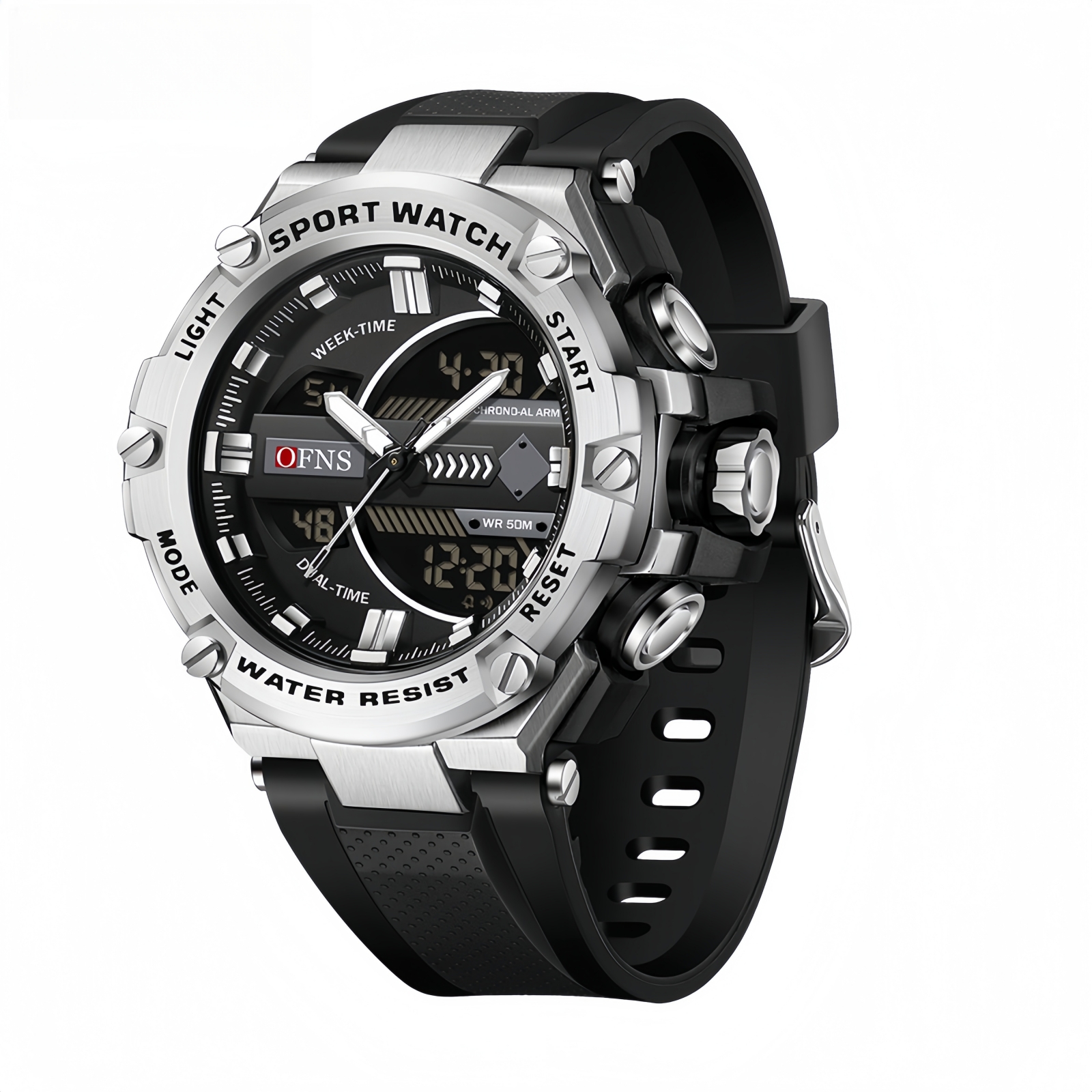 Sports Quartz Watch for Men Luminous Men's Watch Multi-function Watch ...