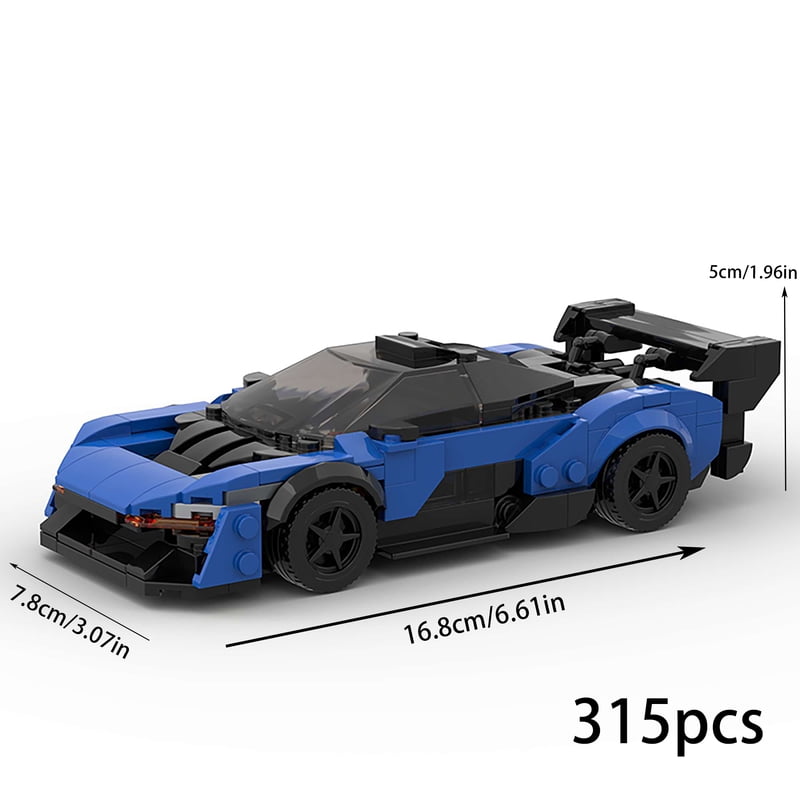 Sports Race Car MOC Building Blocks,Speed Champions Racing Blocks ...