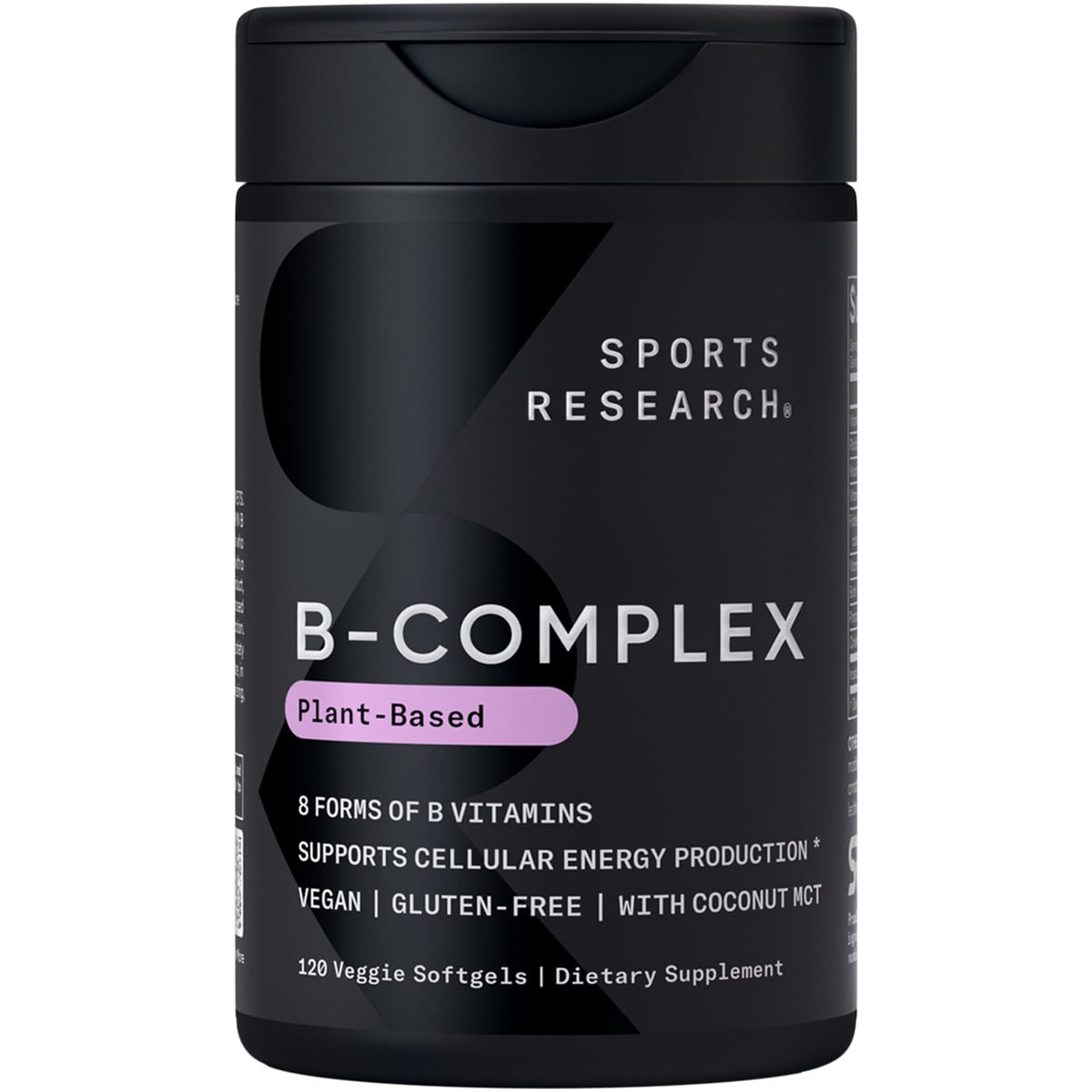 Sports Research® Vitamin B-Complex Full Spectrum - Biotin B12 for ...