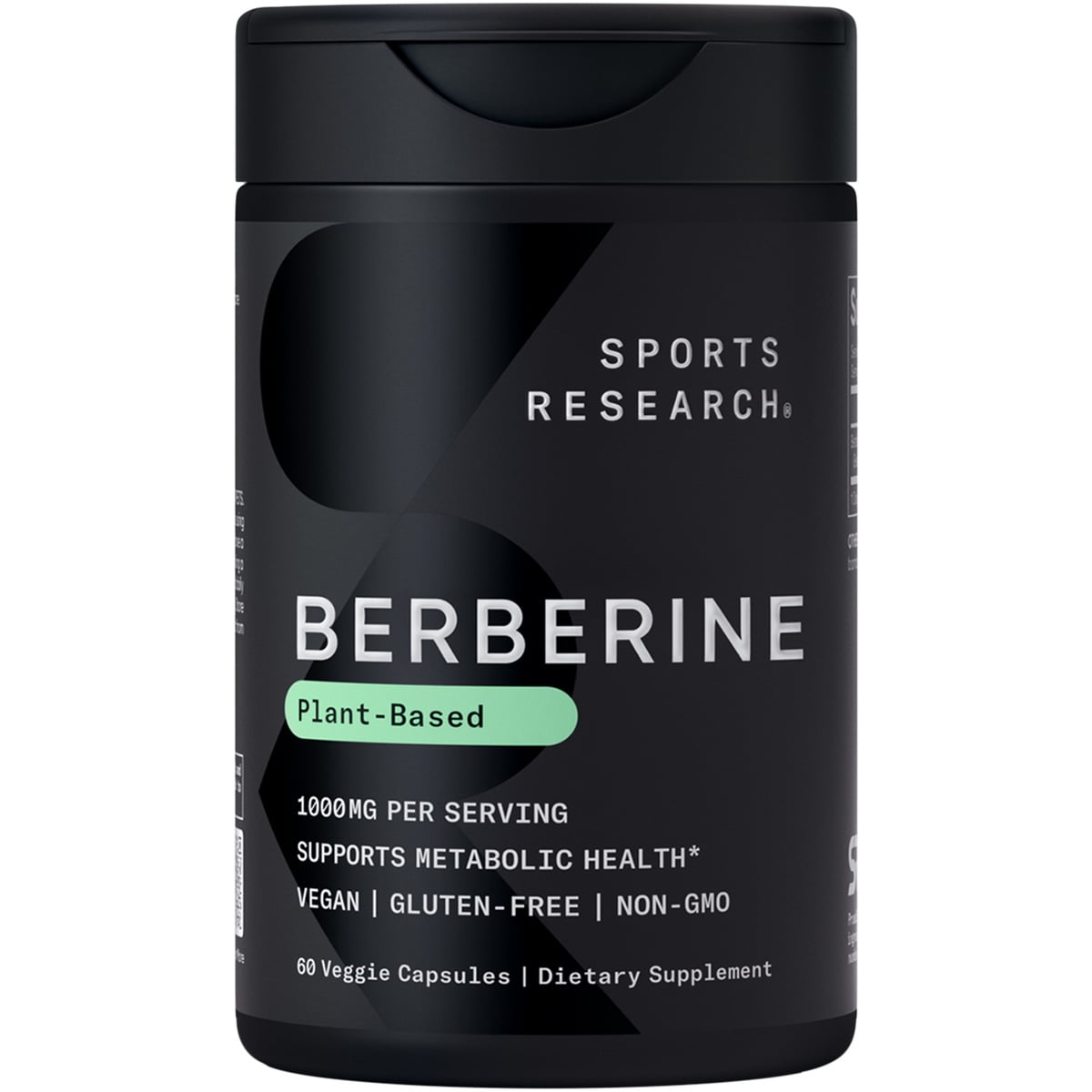 Sports Research® Vegan Berberine Herbal Ayurvedic Metabolic Health ...