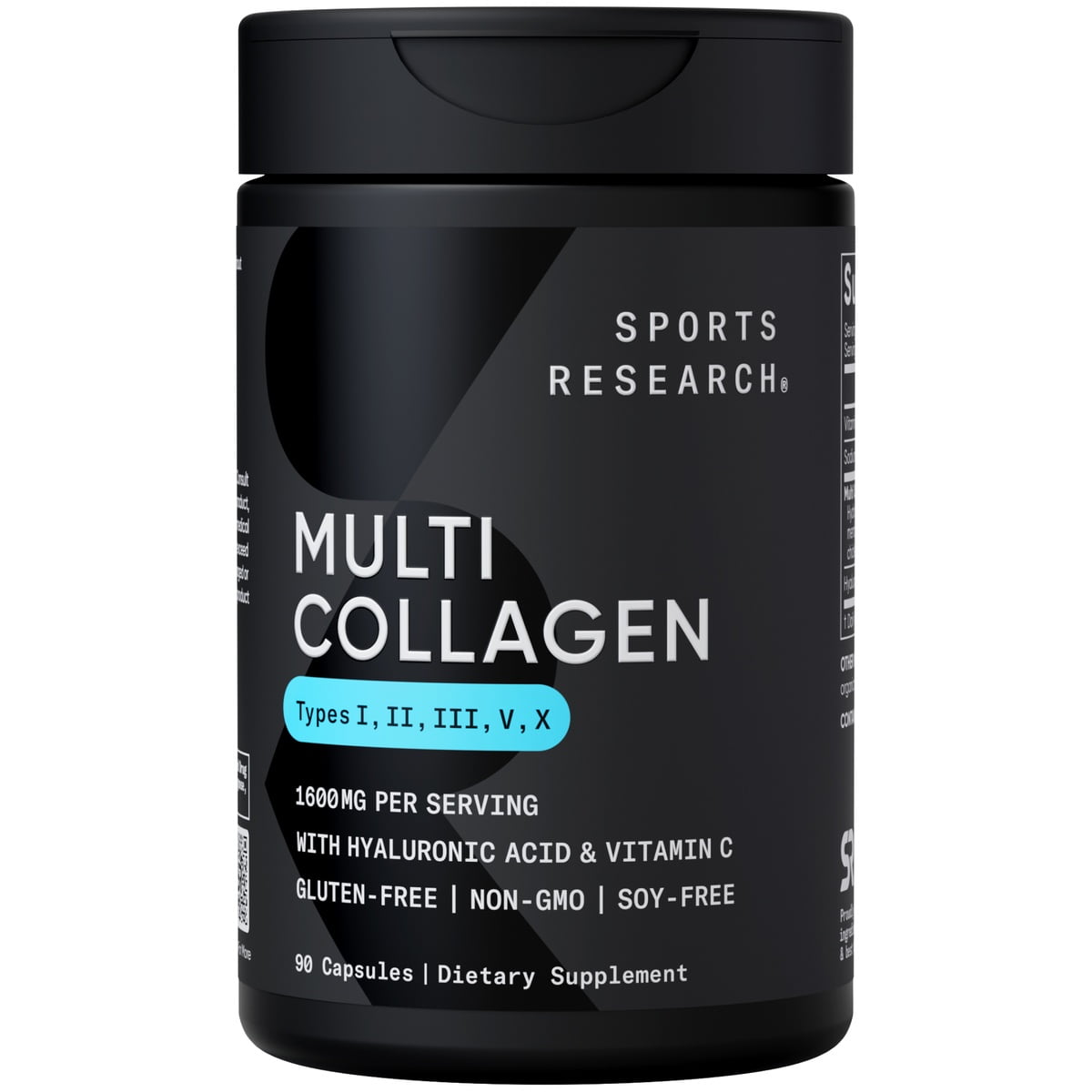 Sports Research Multi Collagen Complex, 90 Capsules - Walmart.com