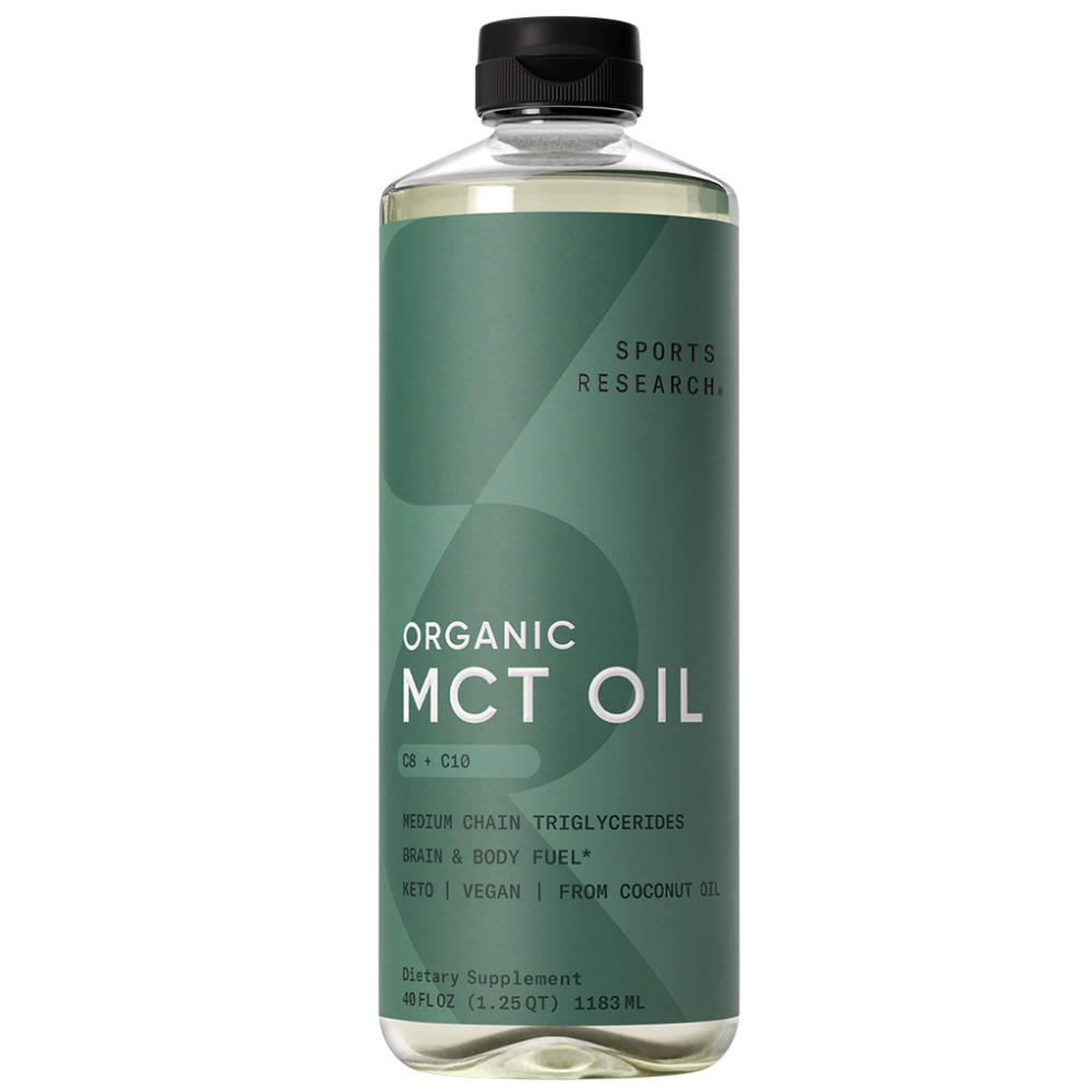 Sports Research USDA Organic MCT Oil, 40 Ounces - Walmart.com