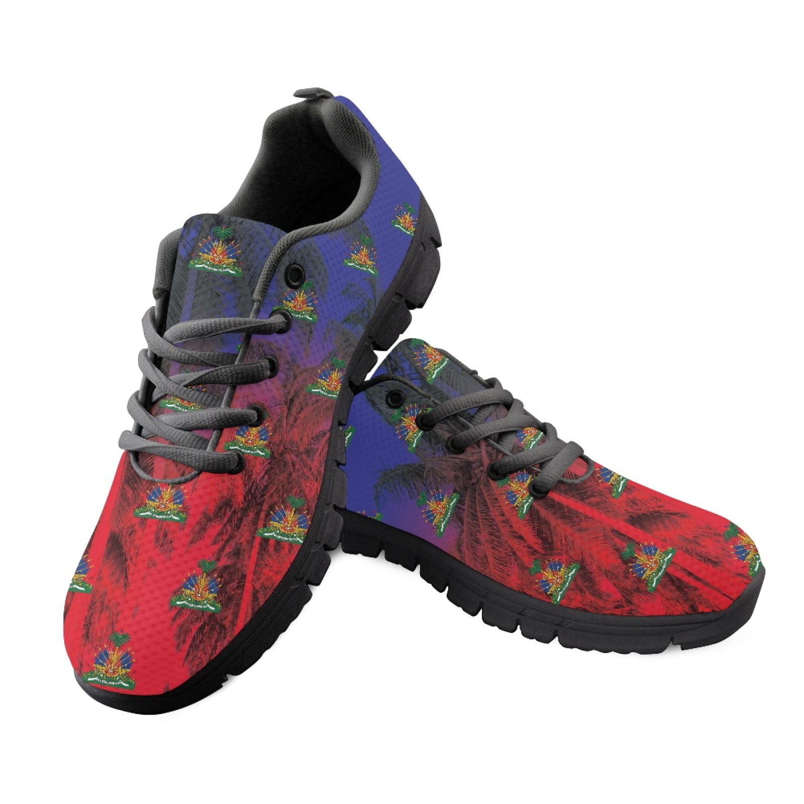 Sports Running Jogging Casual Shoes for Women Haiti Print Outdoor ...