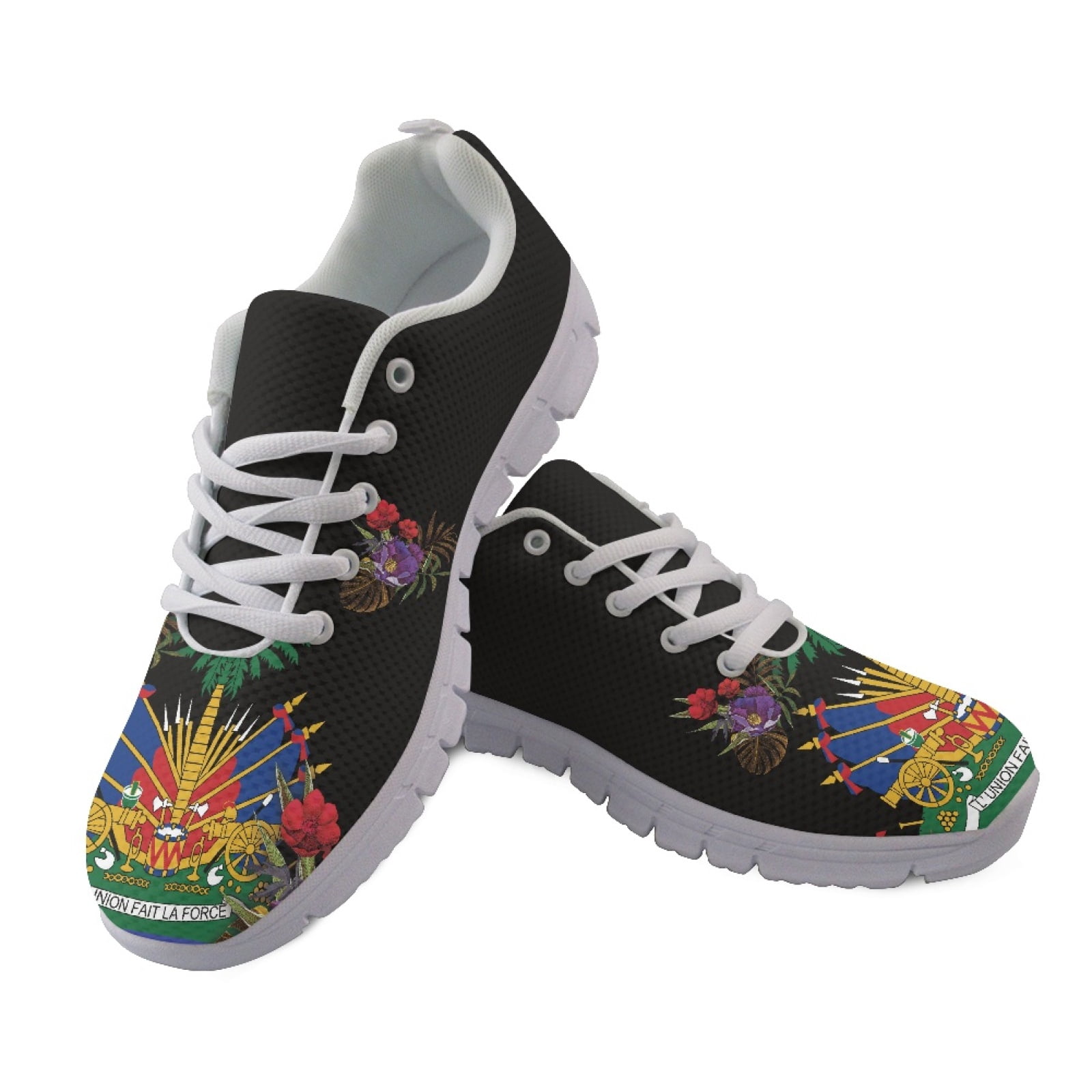 Sports Running Jogging Casual Shoes for Women Haiti Print Outdoor ...