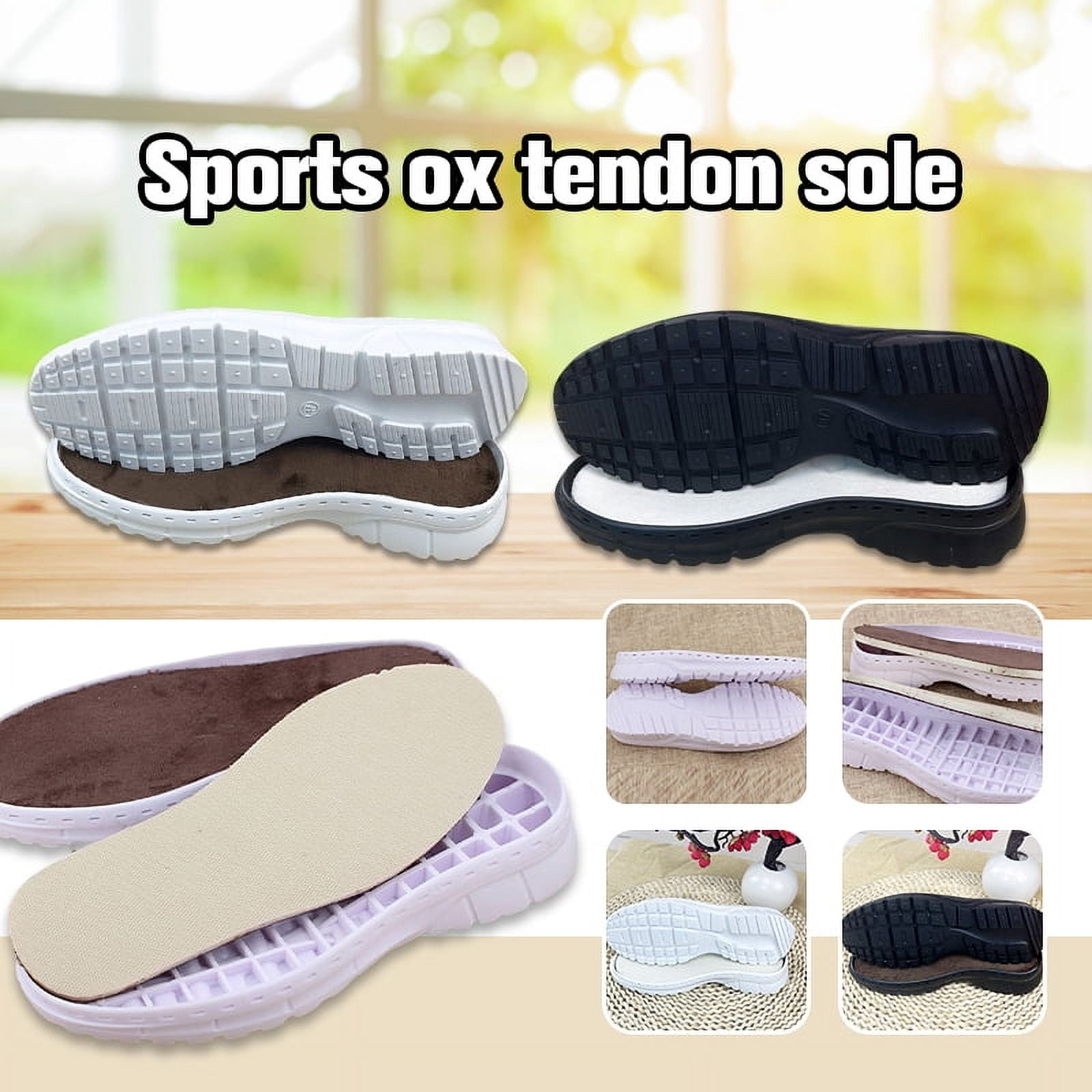 Sports Shoes Tendon Soles Hollow Thread Wool Shoes Woven Hook Shoes ...