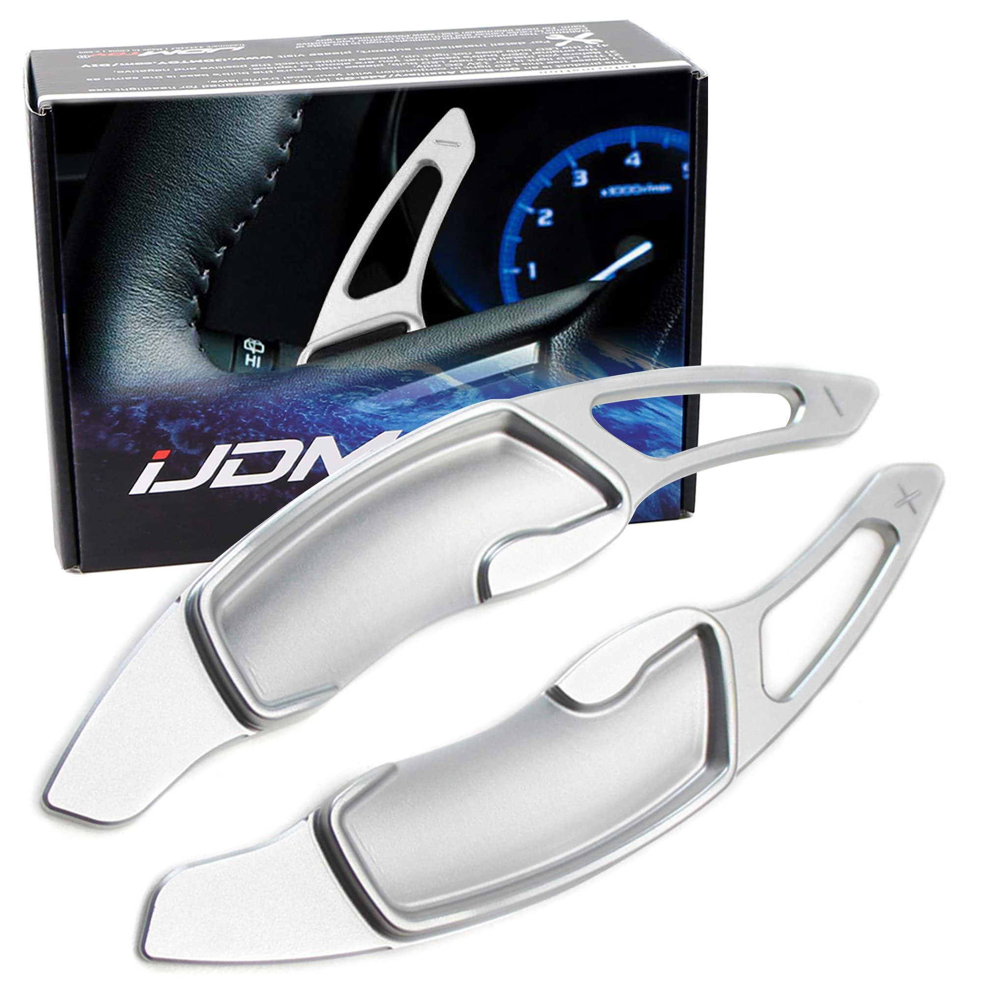 Sports Silver Aluminum Larger Paddle Shifter Extensions For Subaru BRZ ...