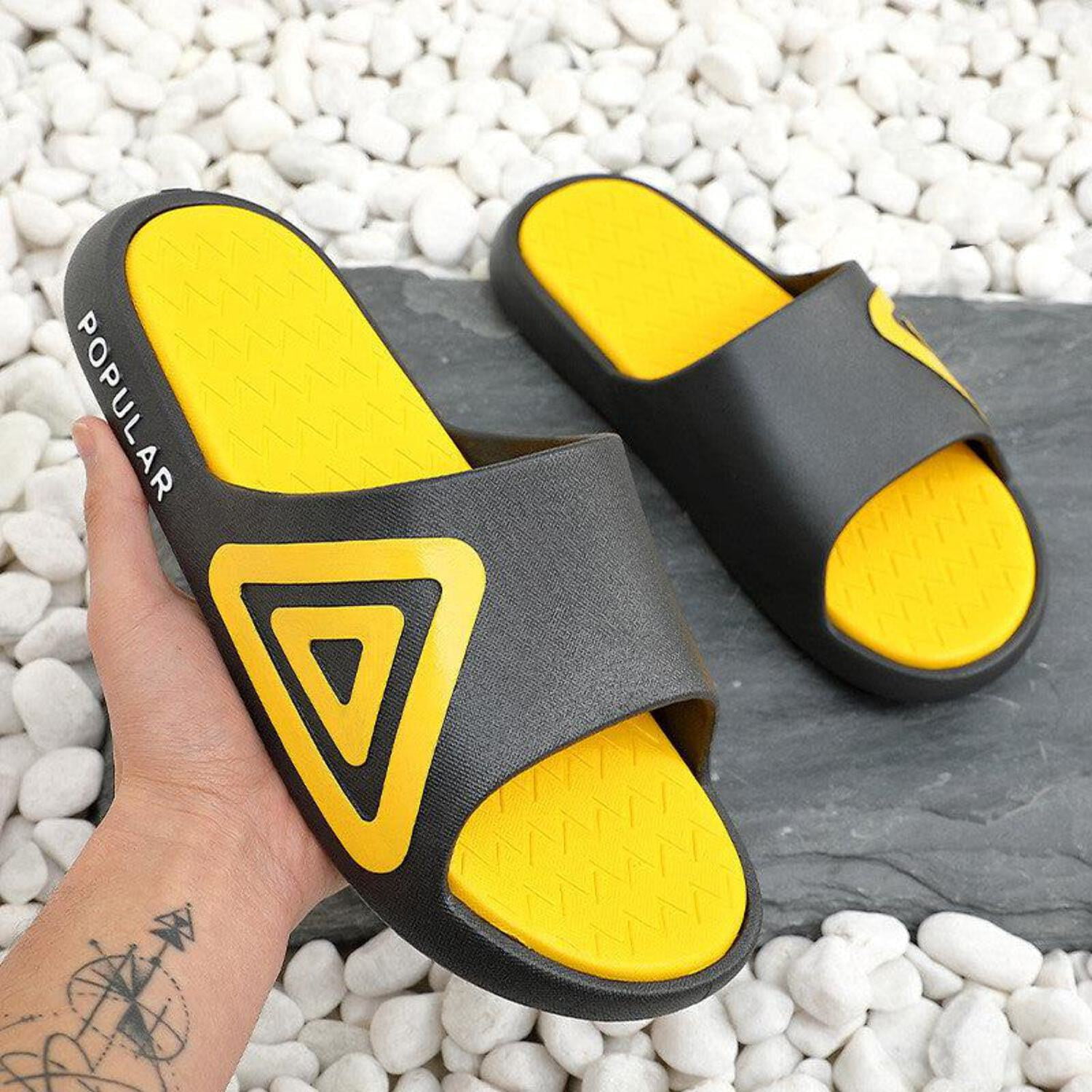 Sports Slippers Thick-soled Beach Non-slip Sandals And Slippers ...