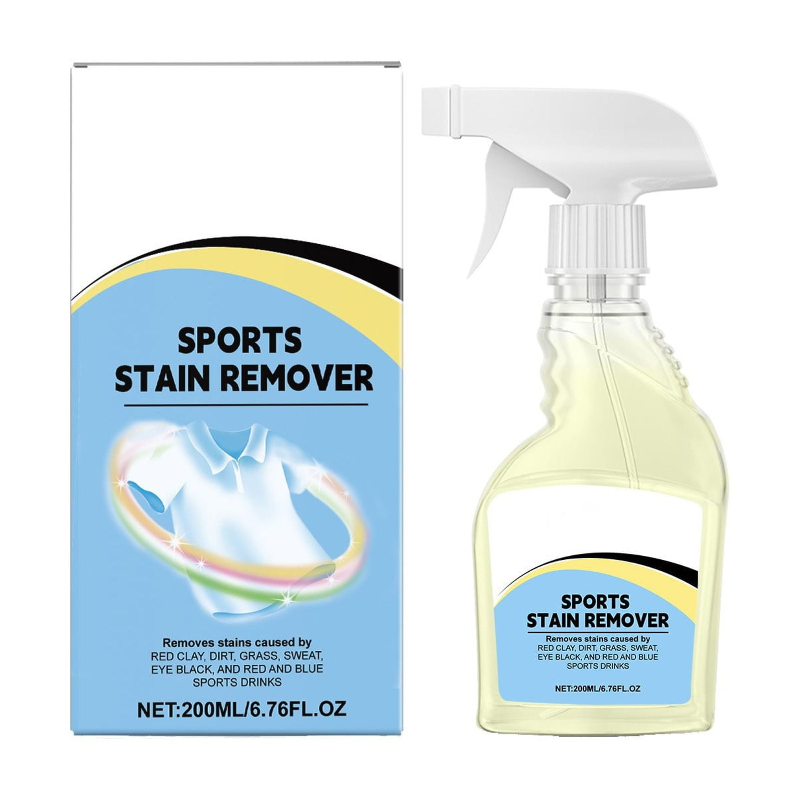 Sports Stain Remover Powerful Cleaning Agent for Tough Grease Oil and ...