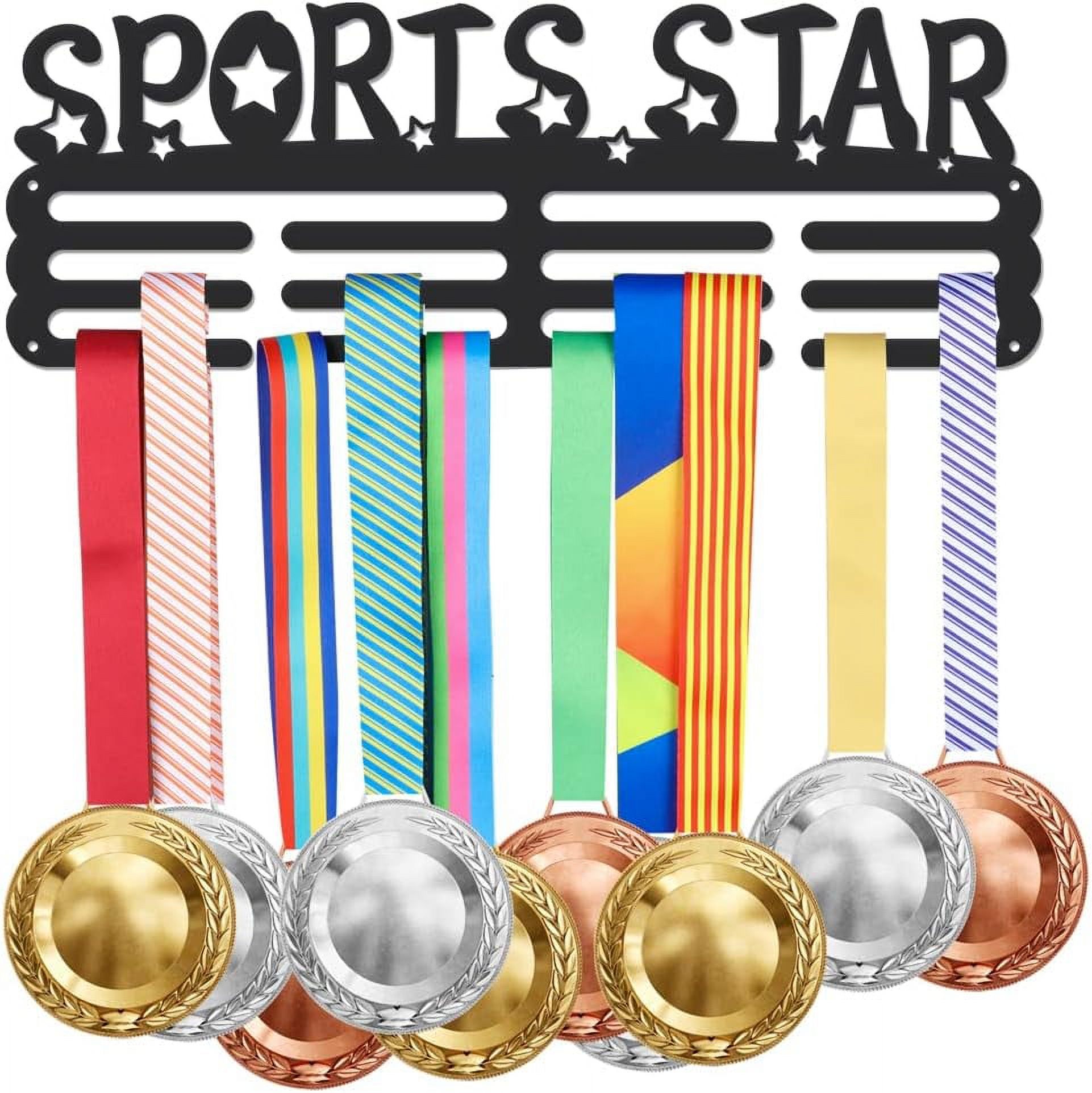 Sports Star Medals Display Medal Holder Inspirational Words Medal ...