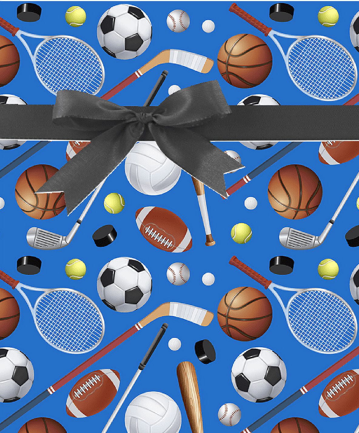 Premium Quality Sports Talk Birthday/Special Occasion 16ft Gift Wrap ...