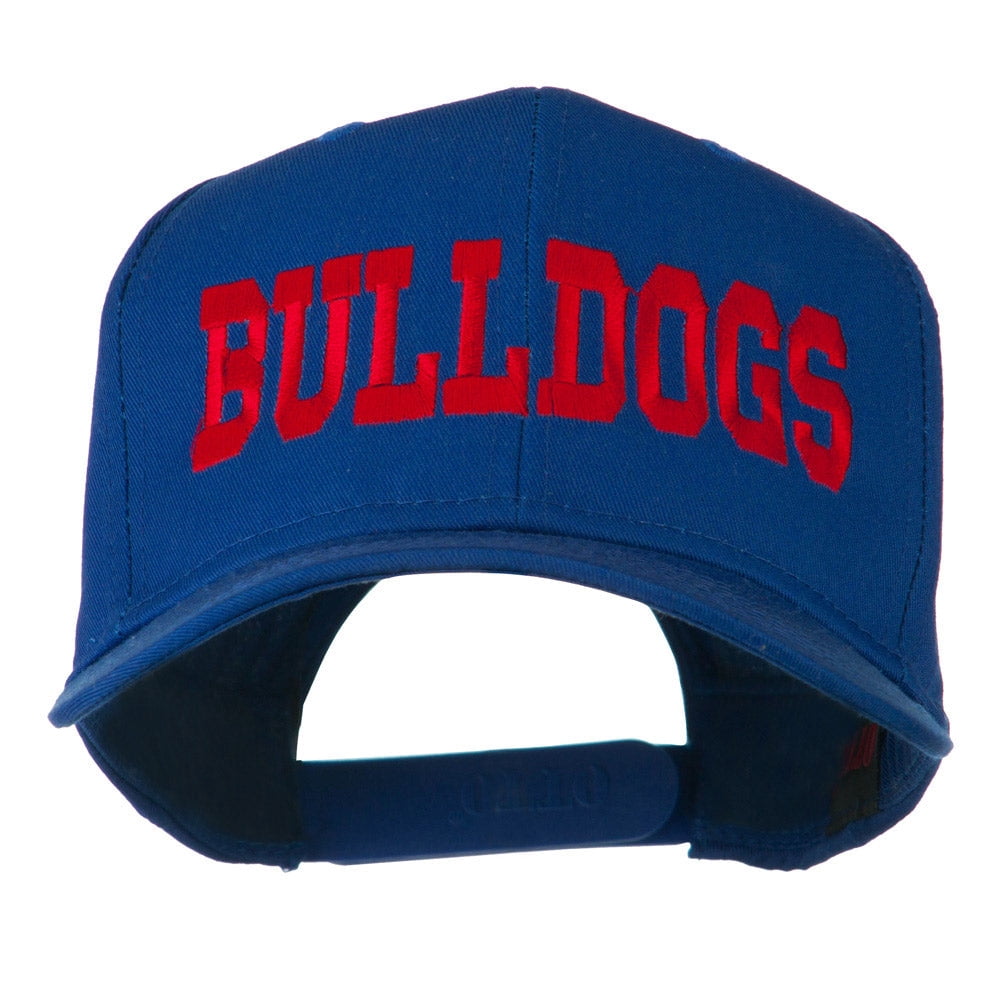 Sports Team Bulldogs Embroidered Cap - Royal OSFM - Walmart.com