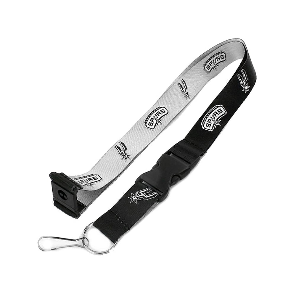 Officially Licensed NBA Team Reversible Lanyard San Antonio Spurs ...