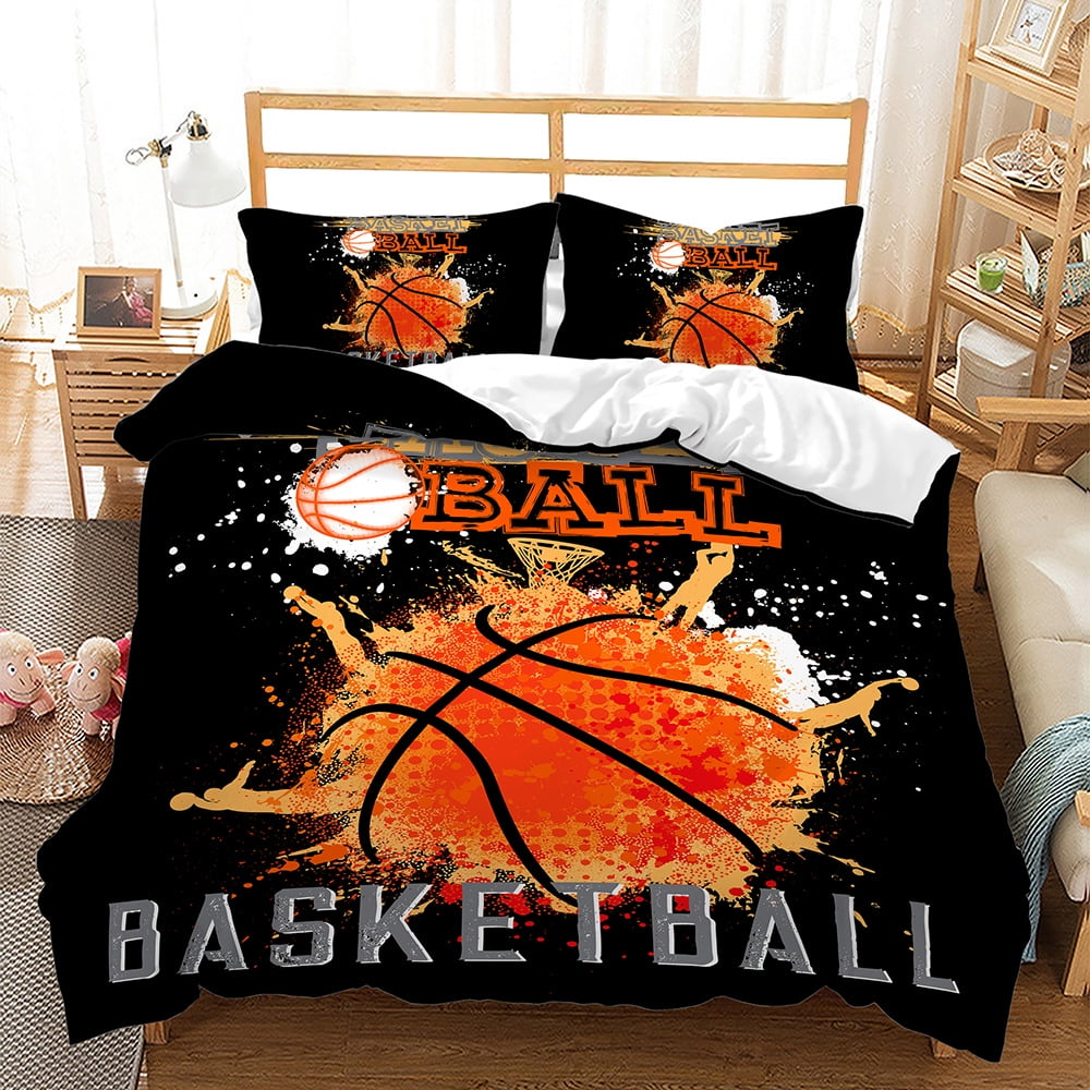 Sports Theme Bedding Set 3D Soccer Comforter Cover Sets Football ...