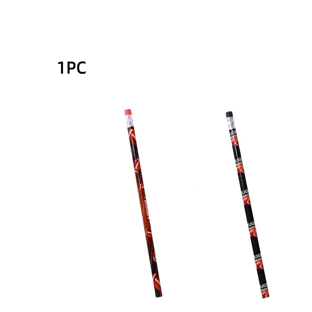Sports Themed Pencils With Eraser, Basketball Baseball Football Pencils ...