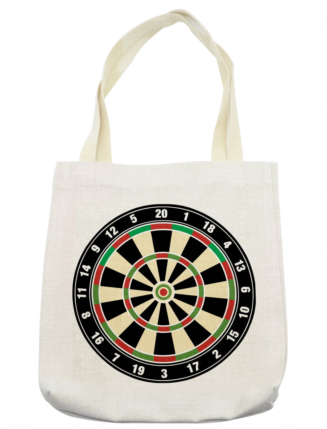 Sports Tote Bag, Dart Board Numbers Sports Accuracy Precision Target ...