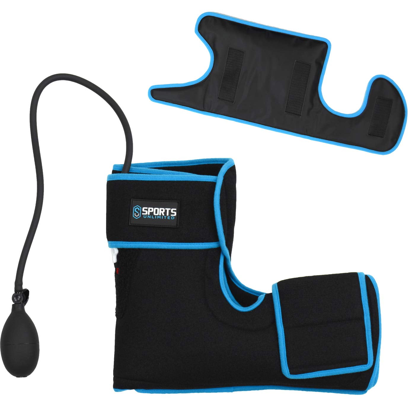 Sports Unlimited Cold Compression Ankle Wrap with Two Gel Packs ...