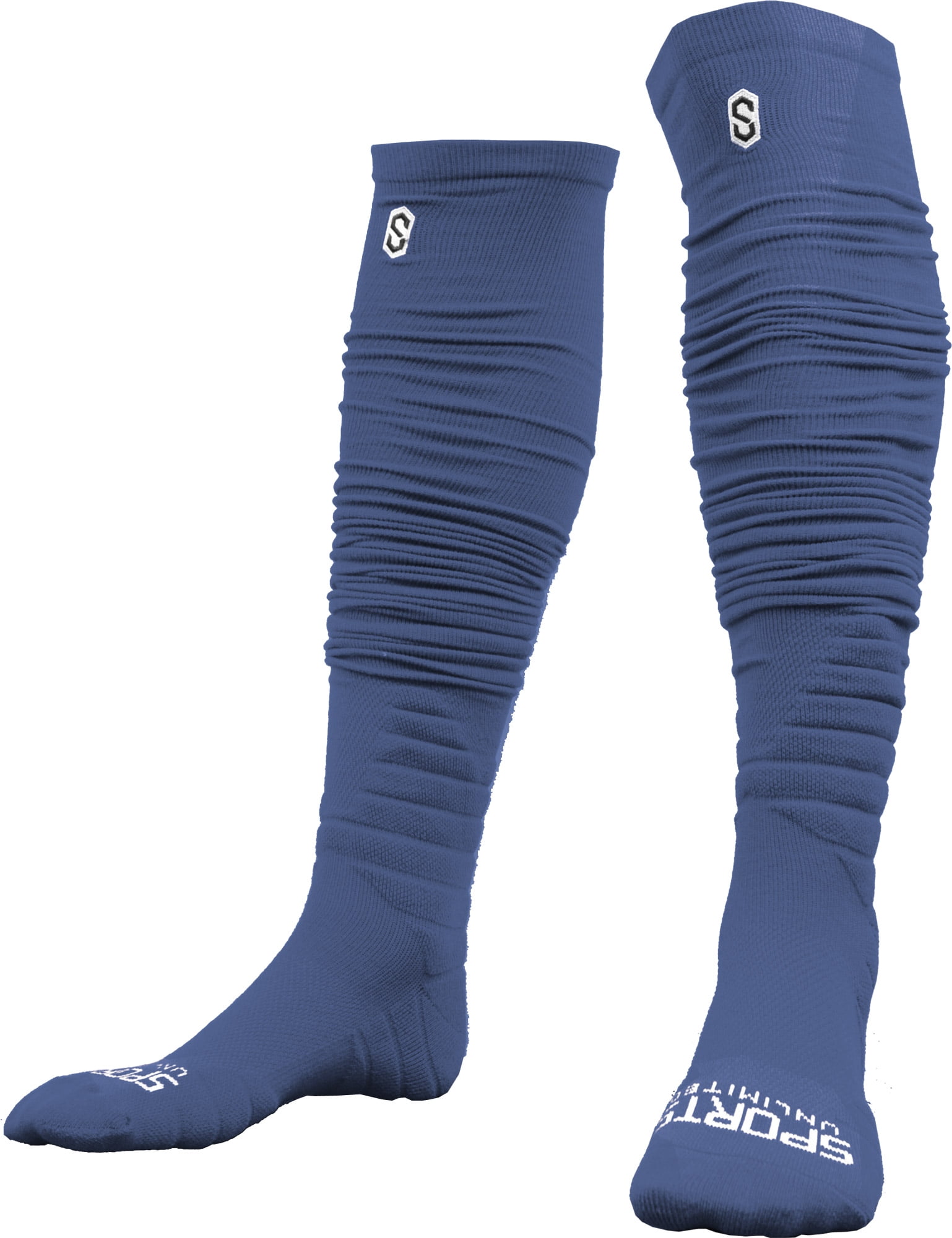 Sports Unlimited Gameday Drip Scrunch Football Socks, Sold as a Pair ...