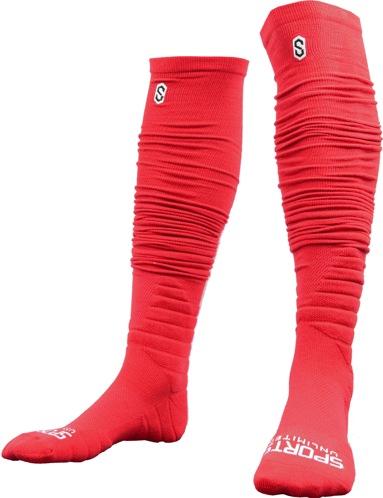 Sports Unlimited Gameday Drip Scrunch Football Socks, Sold as a Pair ...