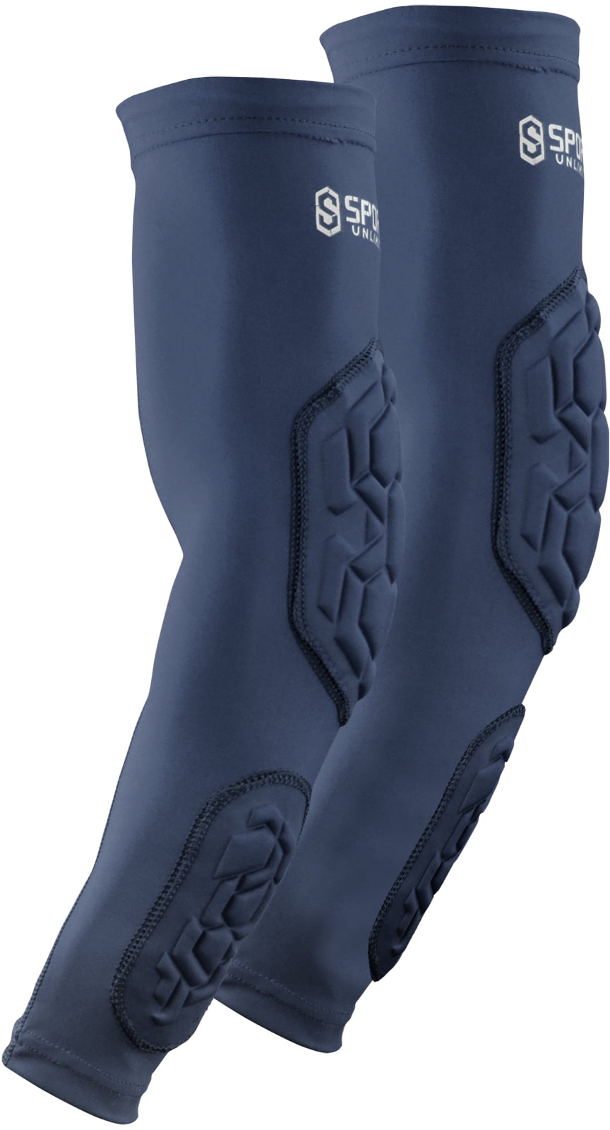 Sports Unlimited Padded Forearm Elbow Sleeves - Youth and Adult - Pair ...