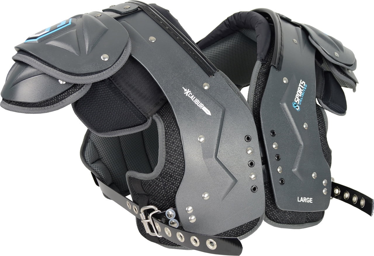 Sports Unlimited Xcalibur Adult Football Shoulder Pads - Walmart.com