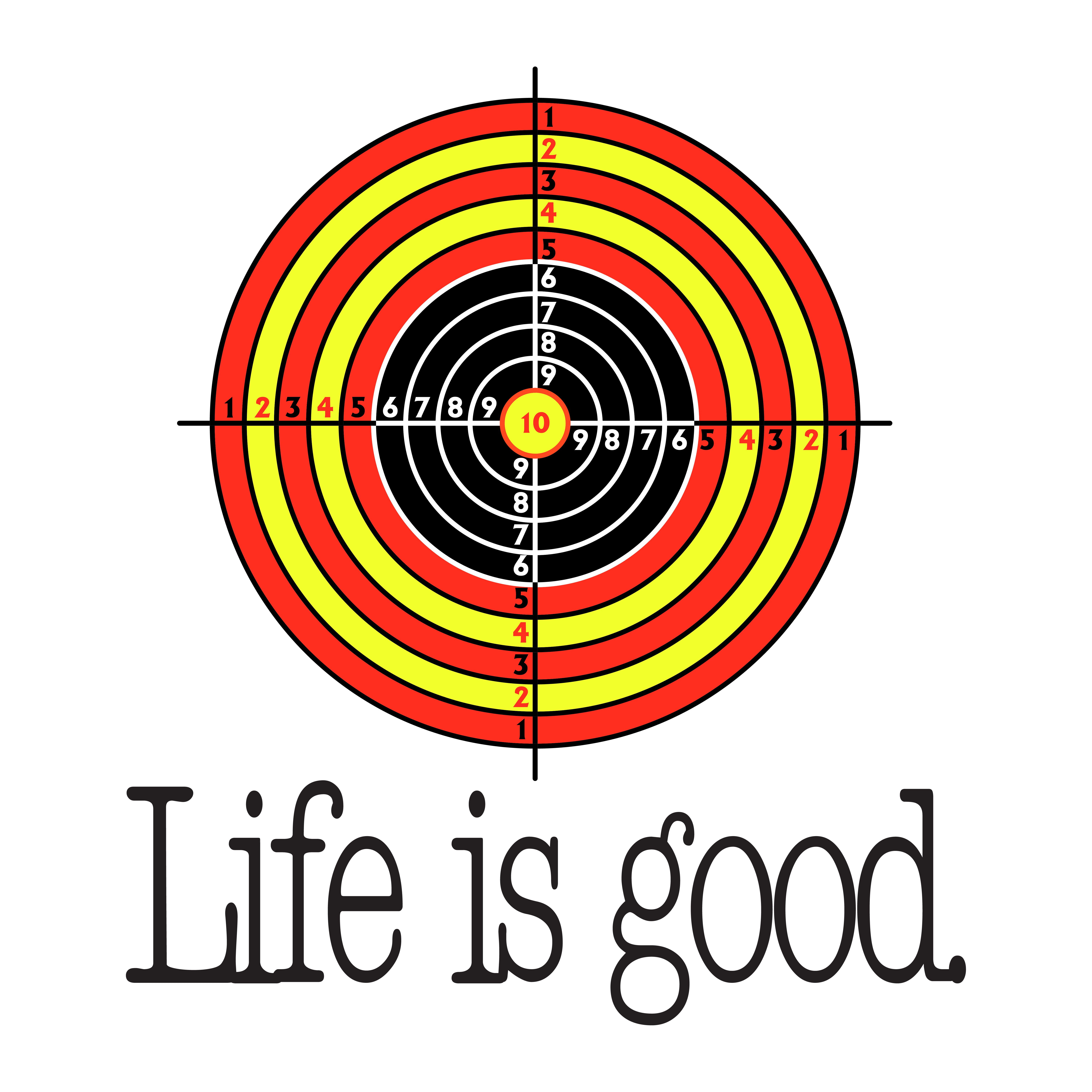 Sports Wall Decals for Boys Bedroom - Aiming Target Board Target Board ...
