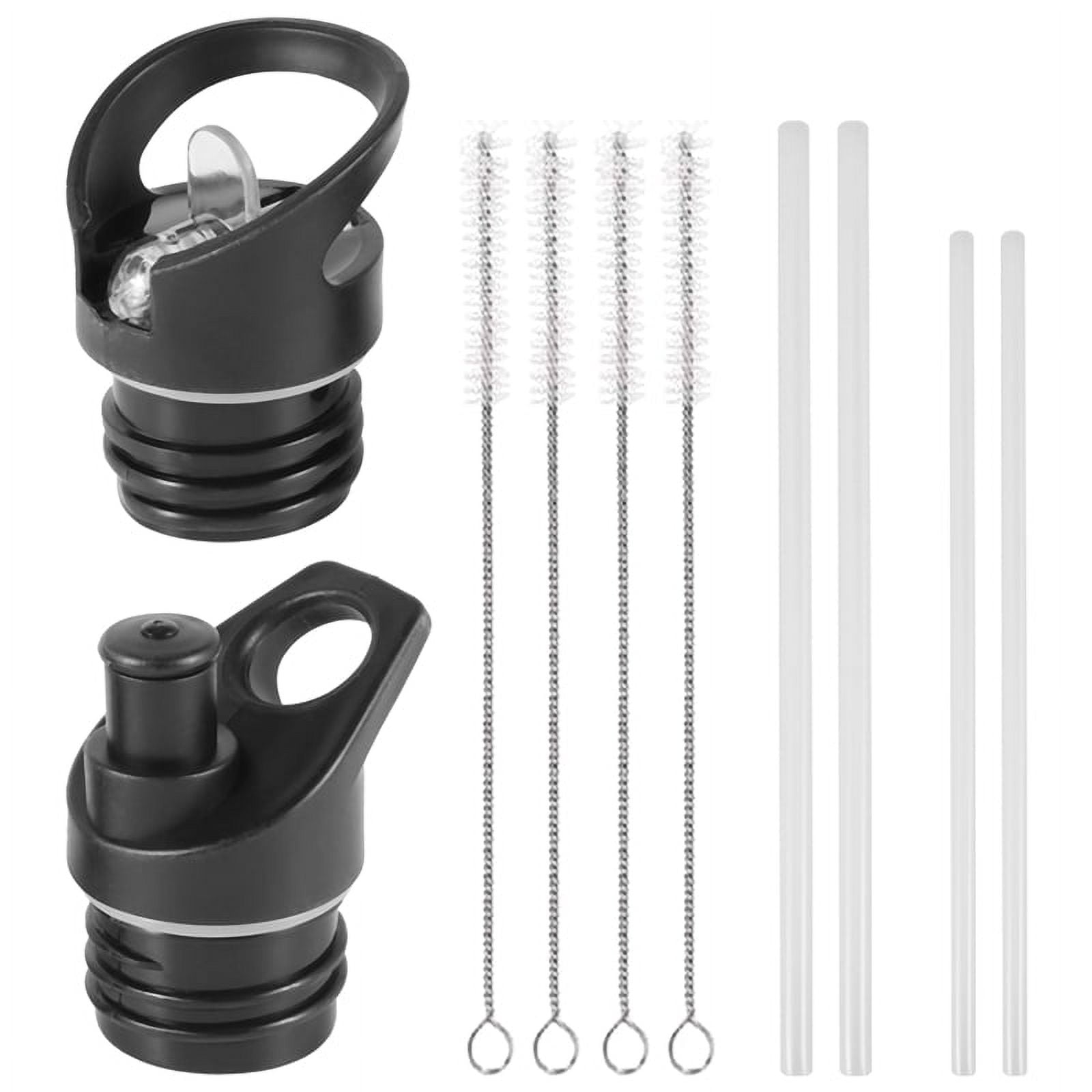 Sports Water Bottle Straw Lid, 12 Oz, 18 Oz, 21 Oz, 24 Oz Leak Proof ...