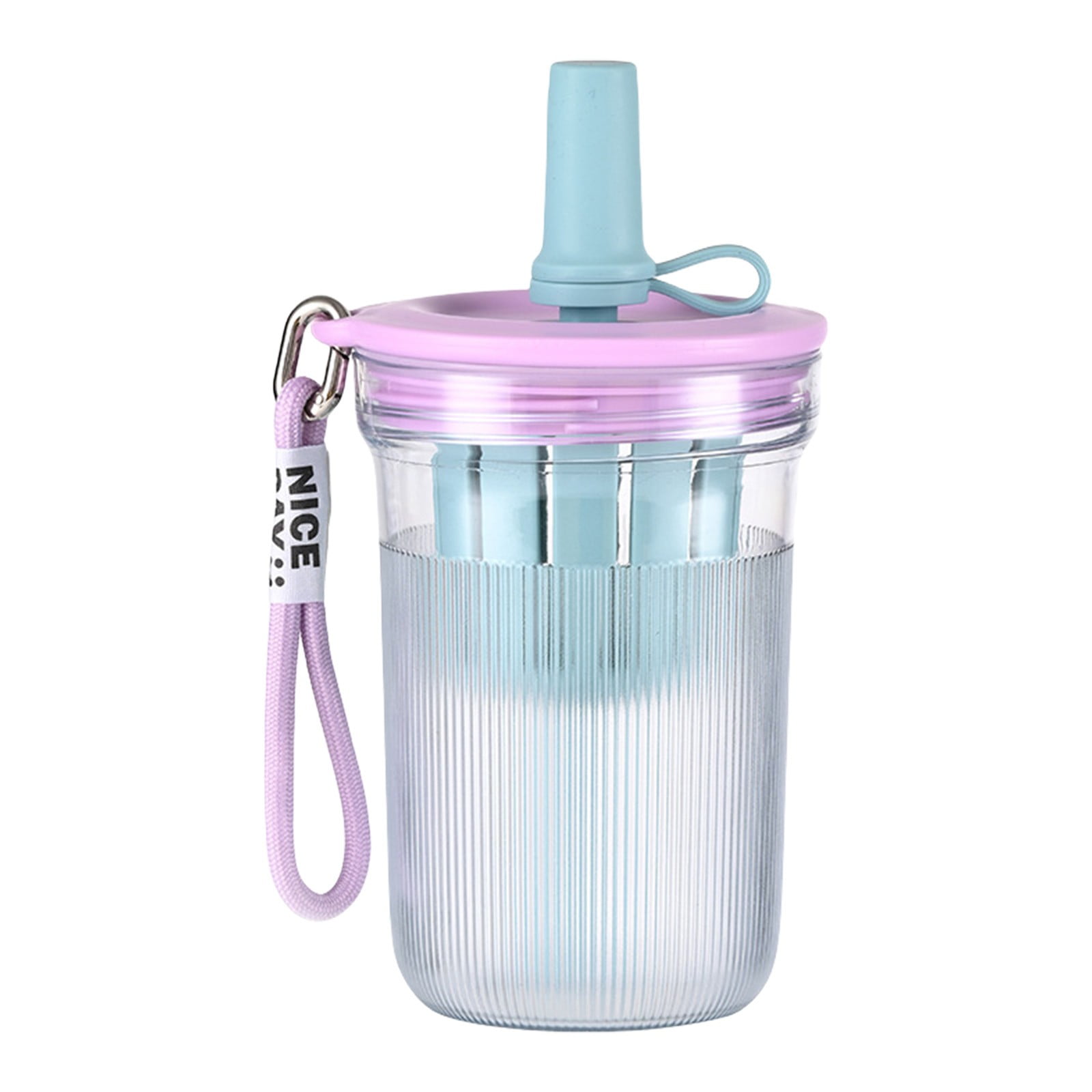 Sports Water Bottle,Water Bottles For Travel,Summer Water Bottle with Straw,Filter and Carrying ...