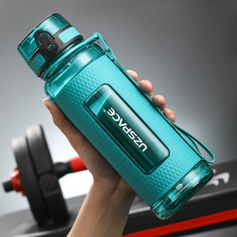 Sports Water Bottles Gym Leak-proof Drop-proof Portable Shaker Outdoor ...