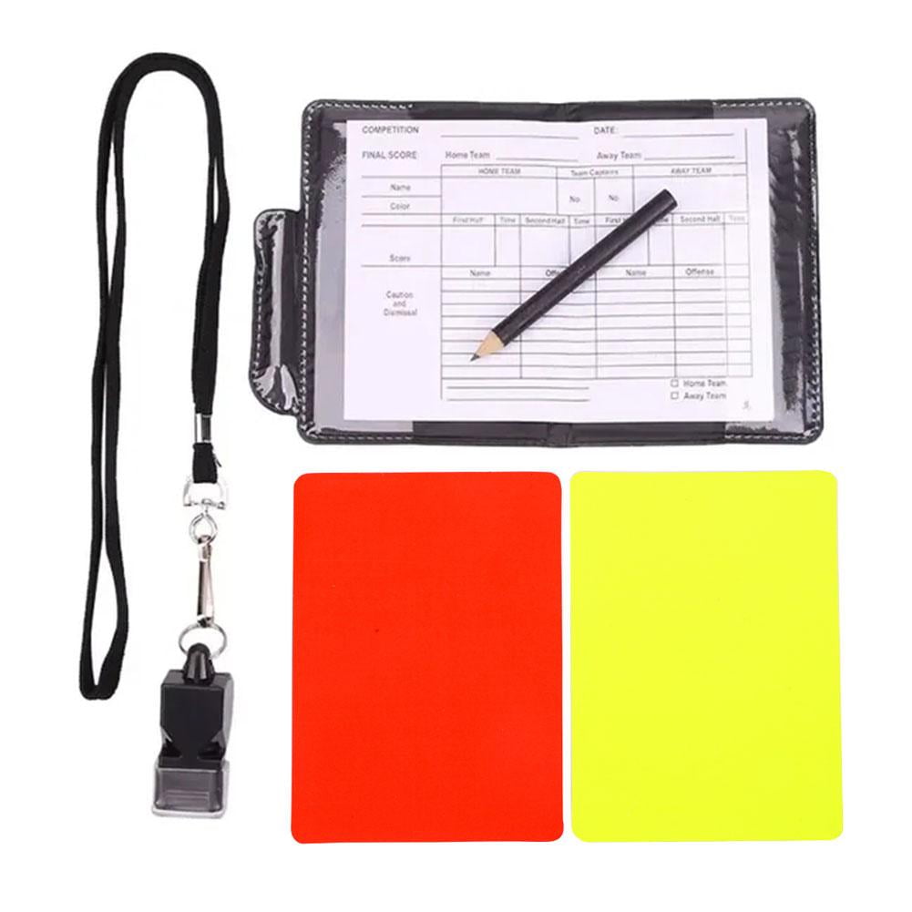 Sports Whistle Football Referee Equipment Leather Holster Recording ...