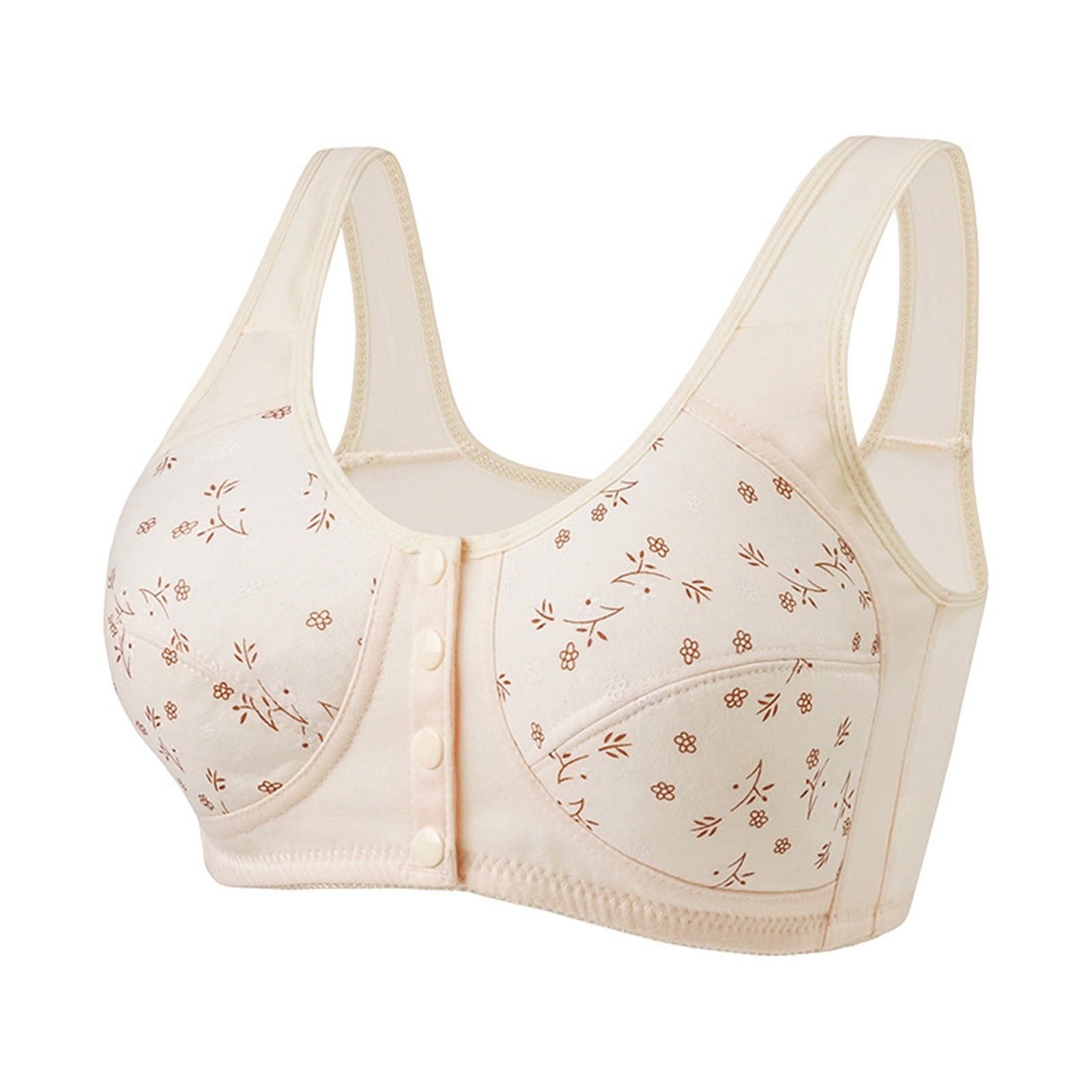 Sports Women's Bra Women Sexy Lace Front Button Shaping Cup Adjustable ...