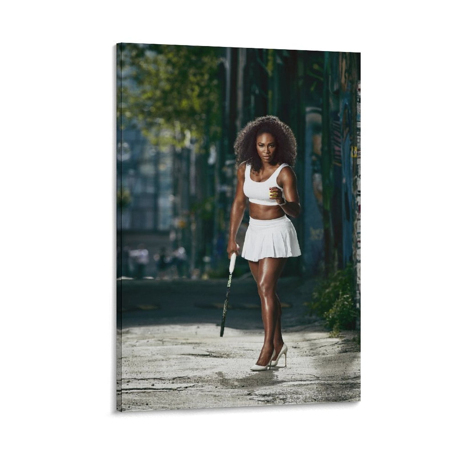 Sports World Record Holders Serena Williams Celebrity Poster Print ...