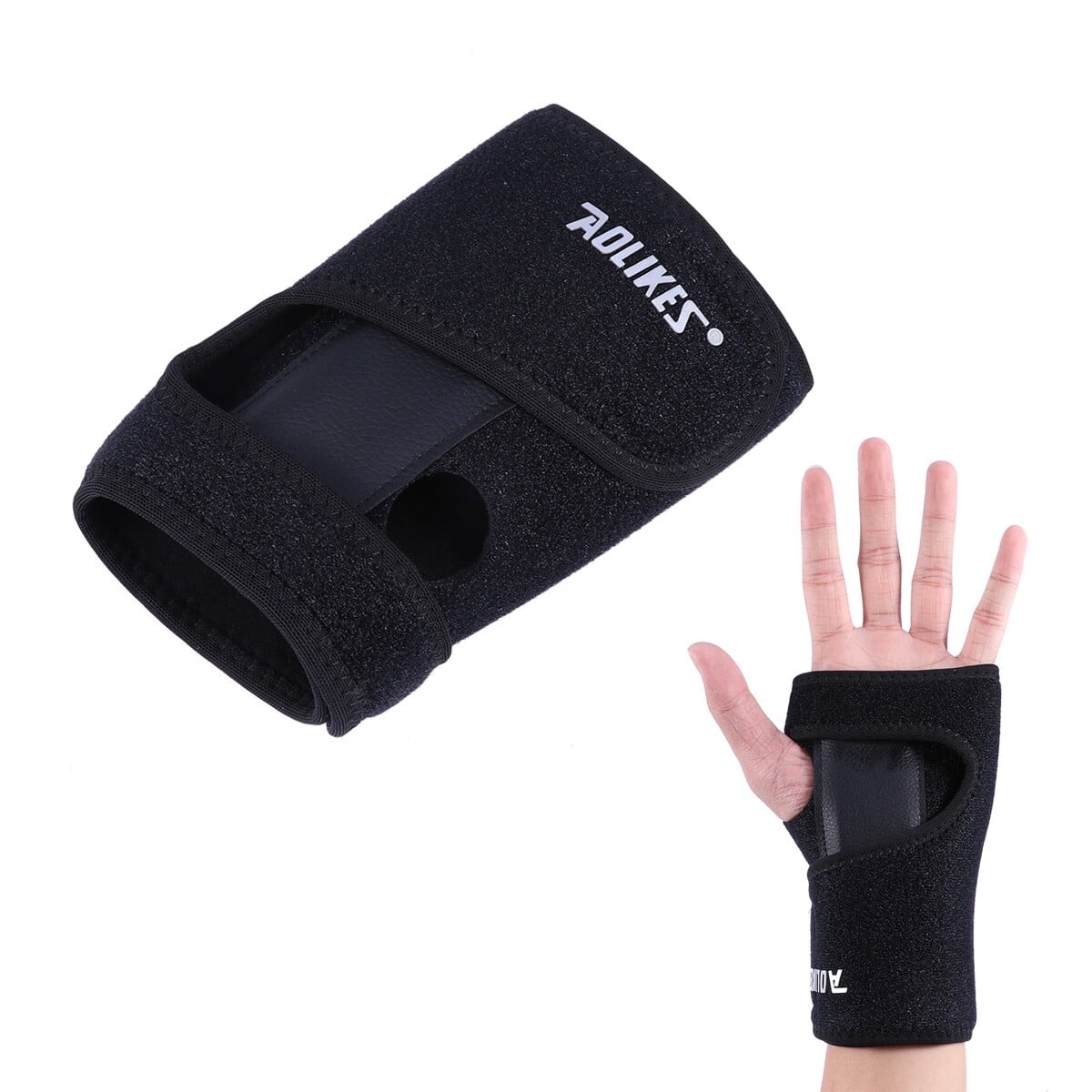 Sports Wrist Support Brace Protective Wrist Palm Splint Support Guard ...